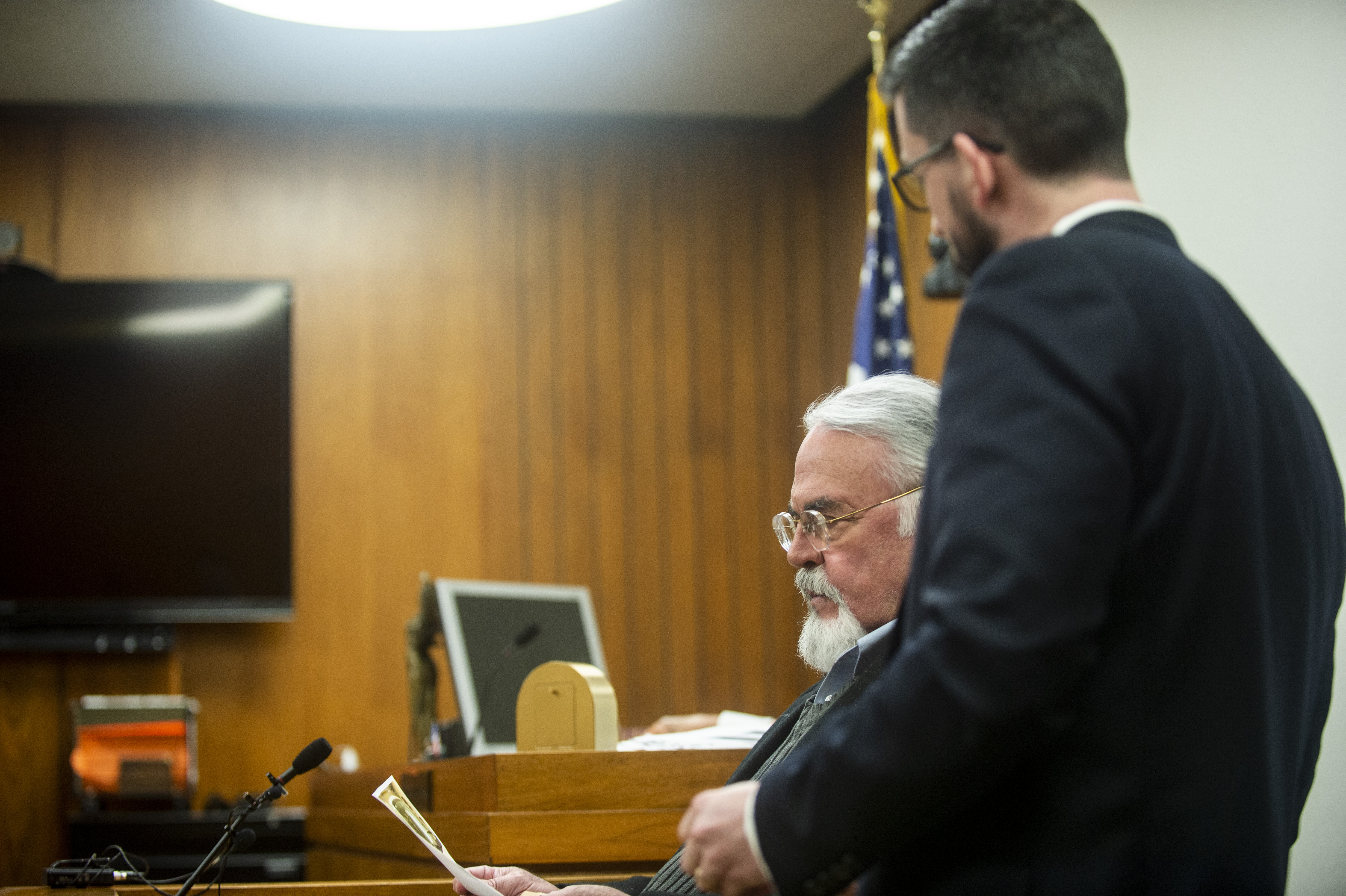 Saginaw Township Officer's shooting suspect Joshua Rosebush appears for ...