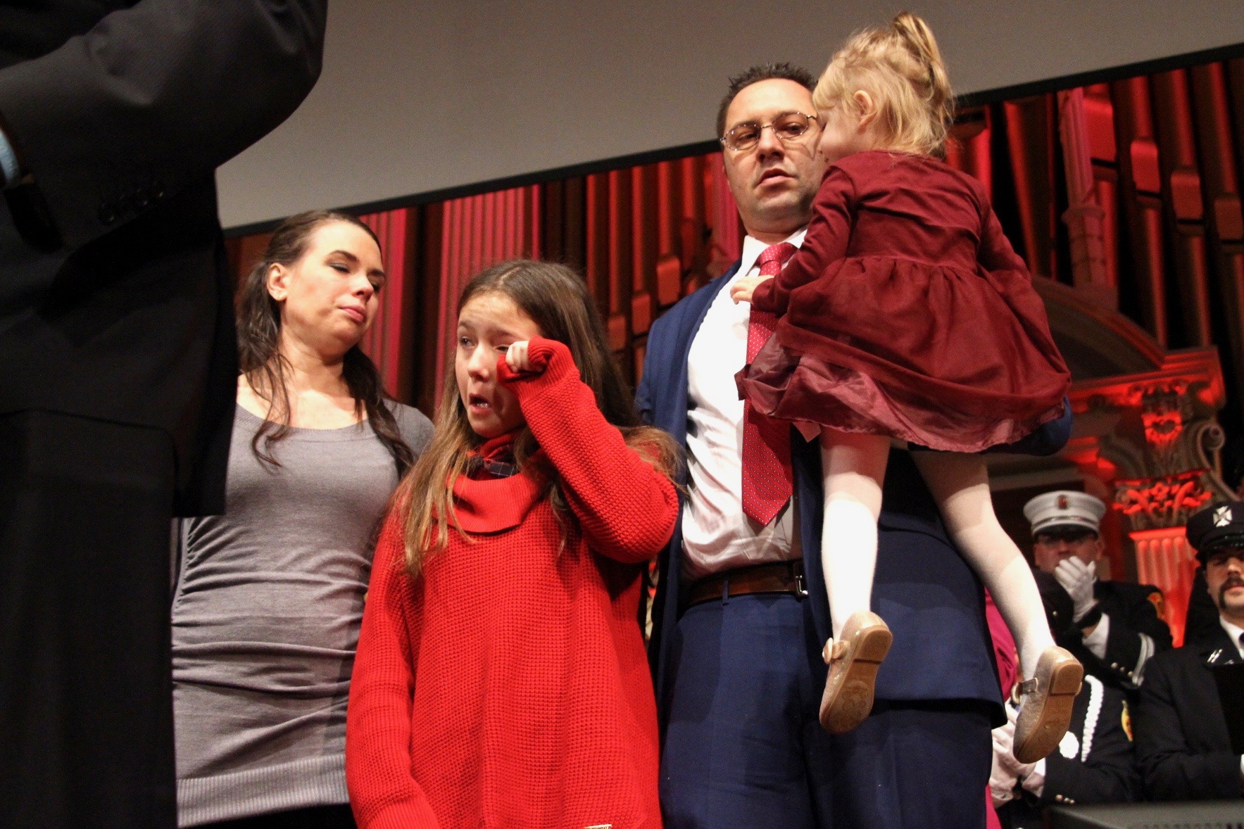 Daughter of fallen Worcester Firefighter Christopher Roy accepts ...