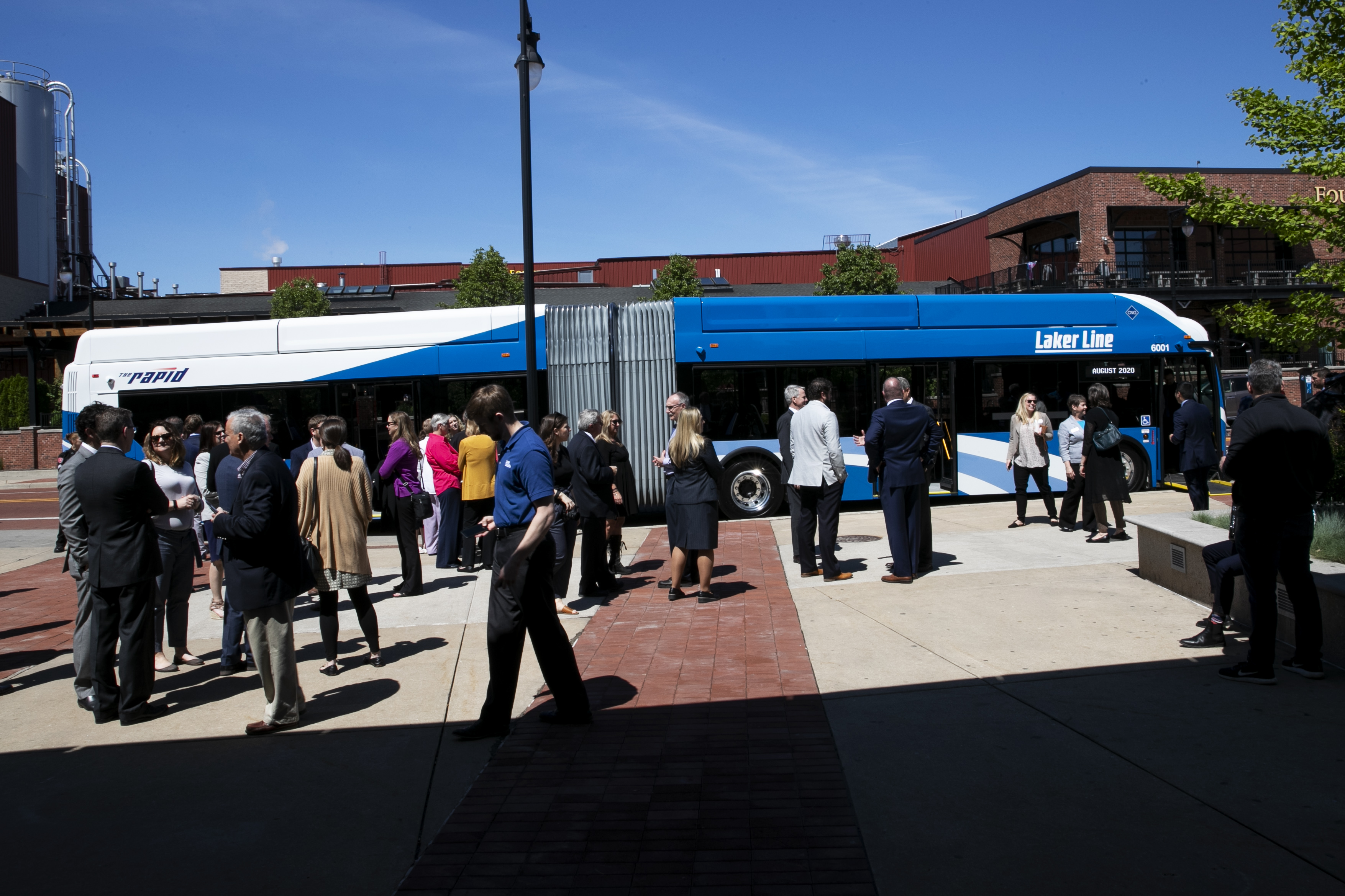 First Laker Line bus revealed - mlive.com