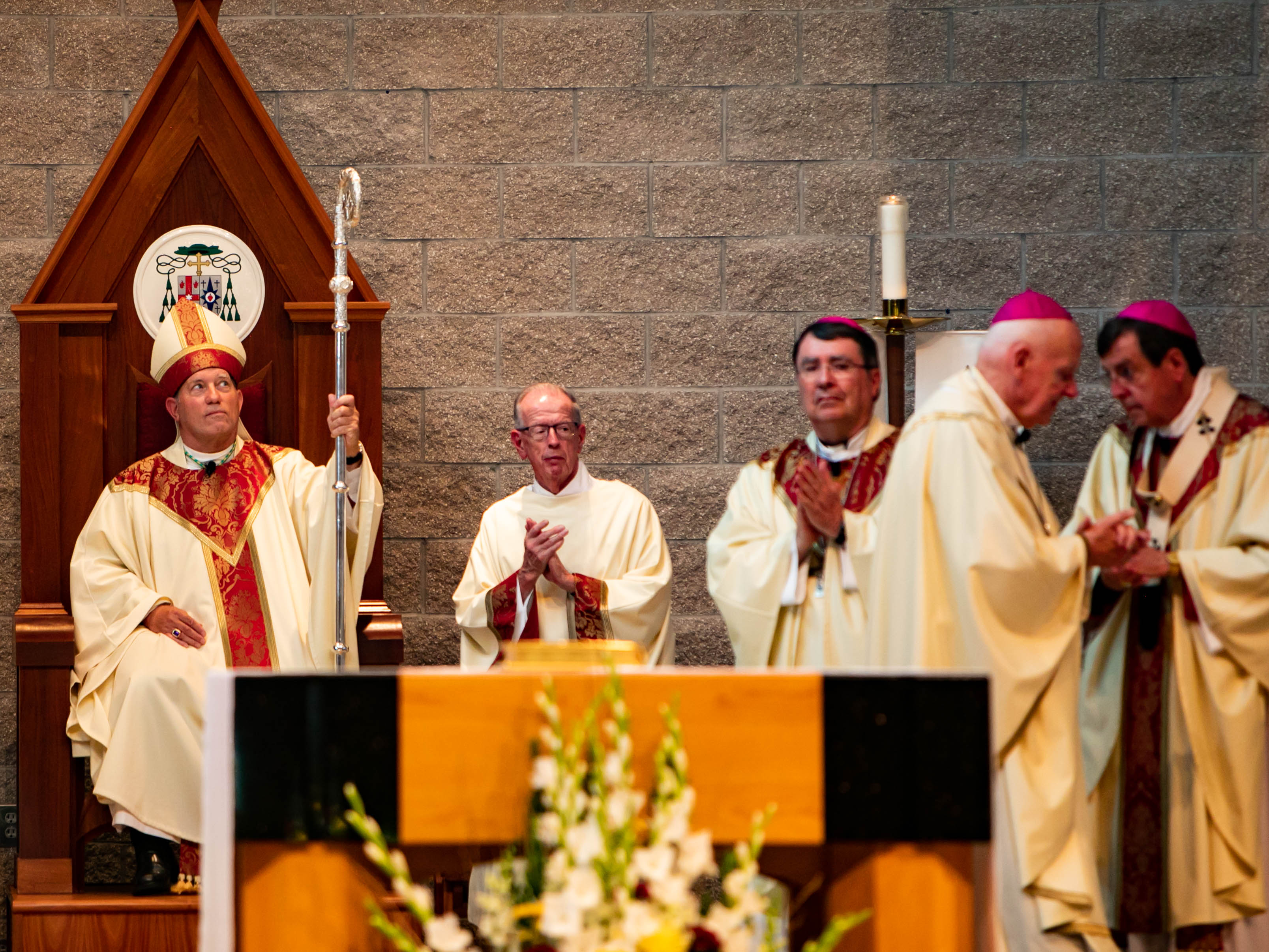 Bishop Robert Gruss installed as the new Bishop of Saginaw - mlive.com