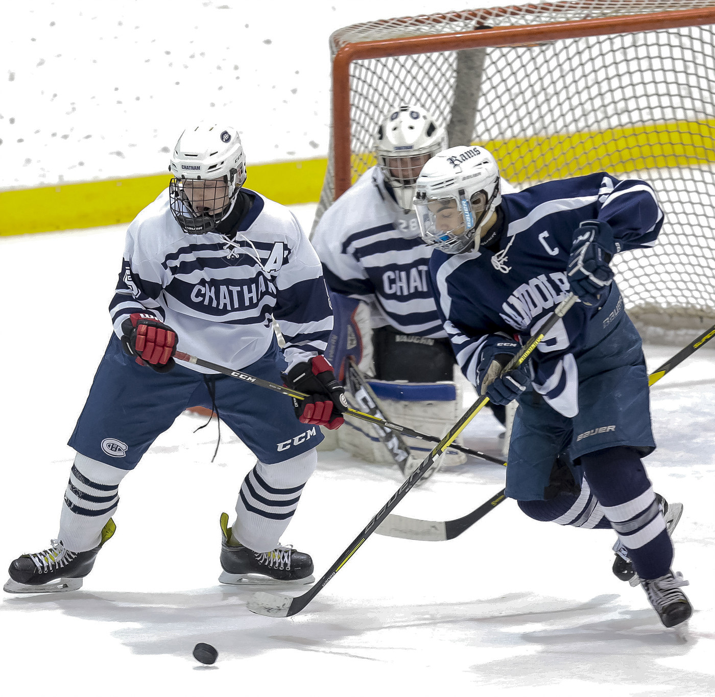 High School Boys Ice Hockey Randolph Plays Chatham - nj.com