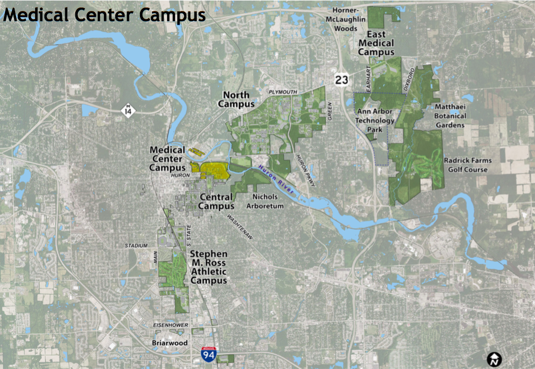 University of Michigan planning for future campus growth, including ...