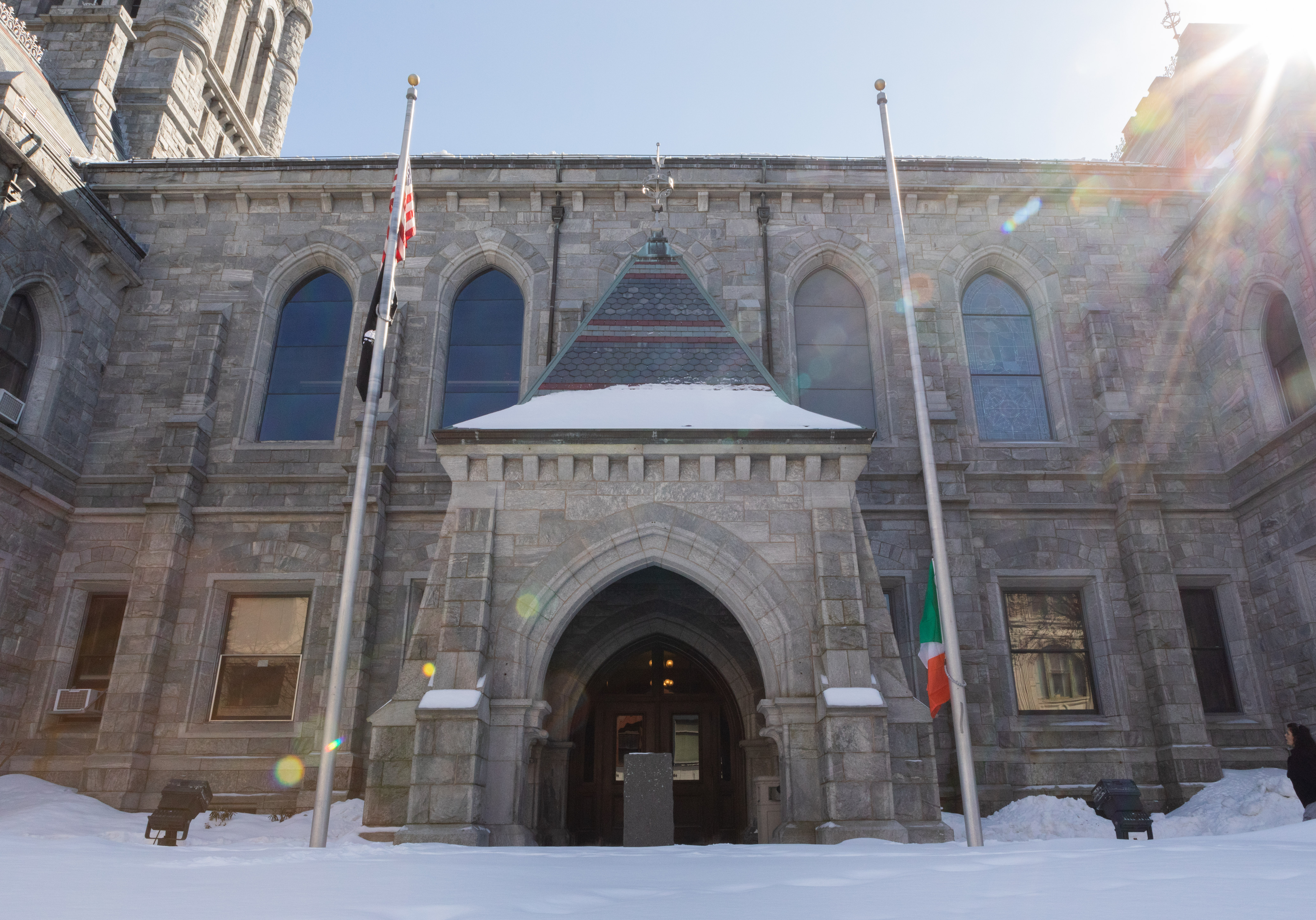 Holyoke Irish flag raising at Holyoke City Hall - masslive.com