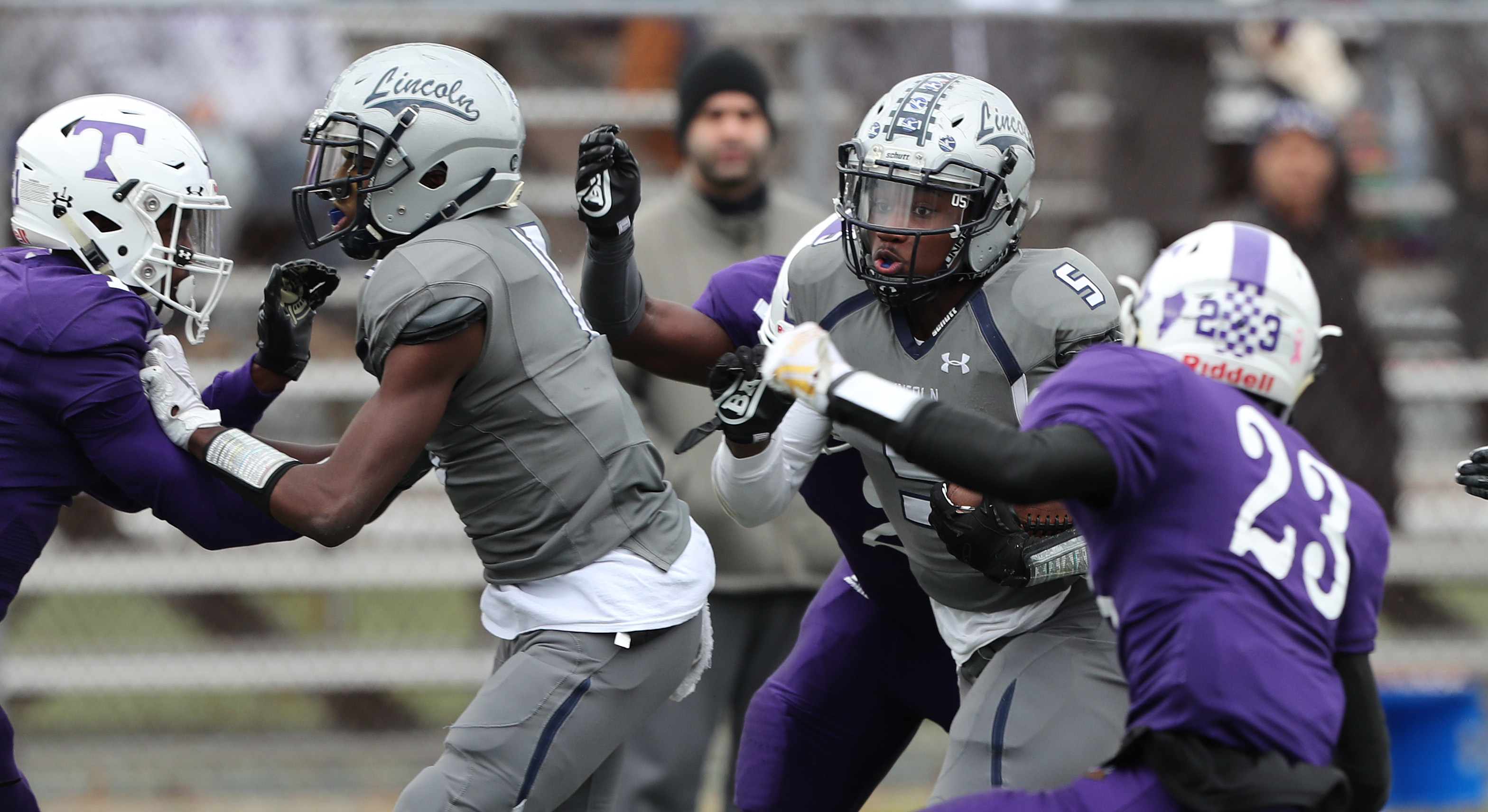 Lincoln ripped Tottenville 34-12 on the gridiron in PSAL City ...