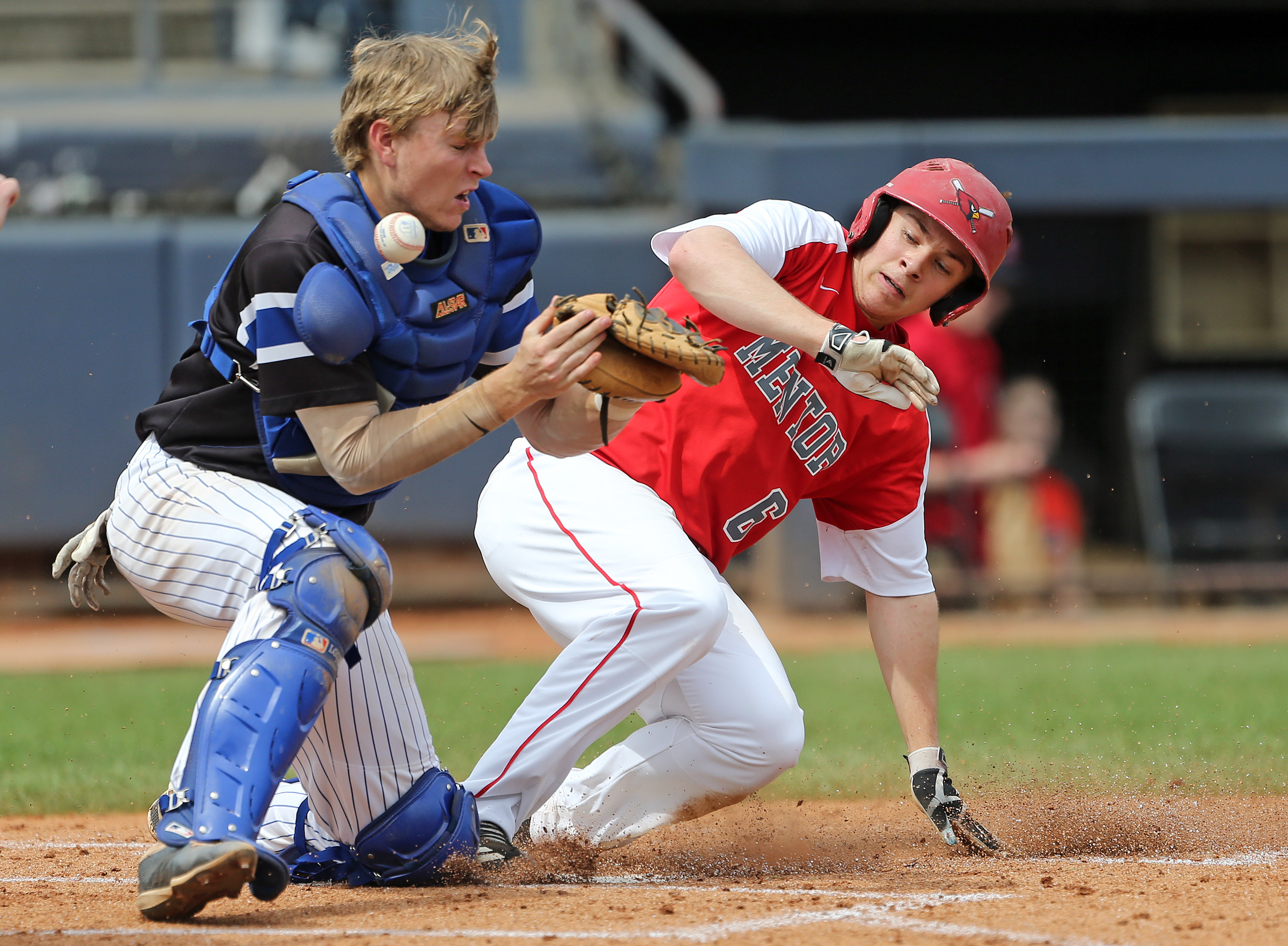Mentor vs. Springboro in the boys division I state baseball semifnials ...