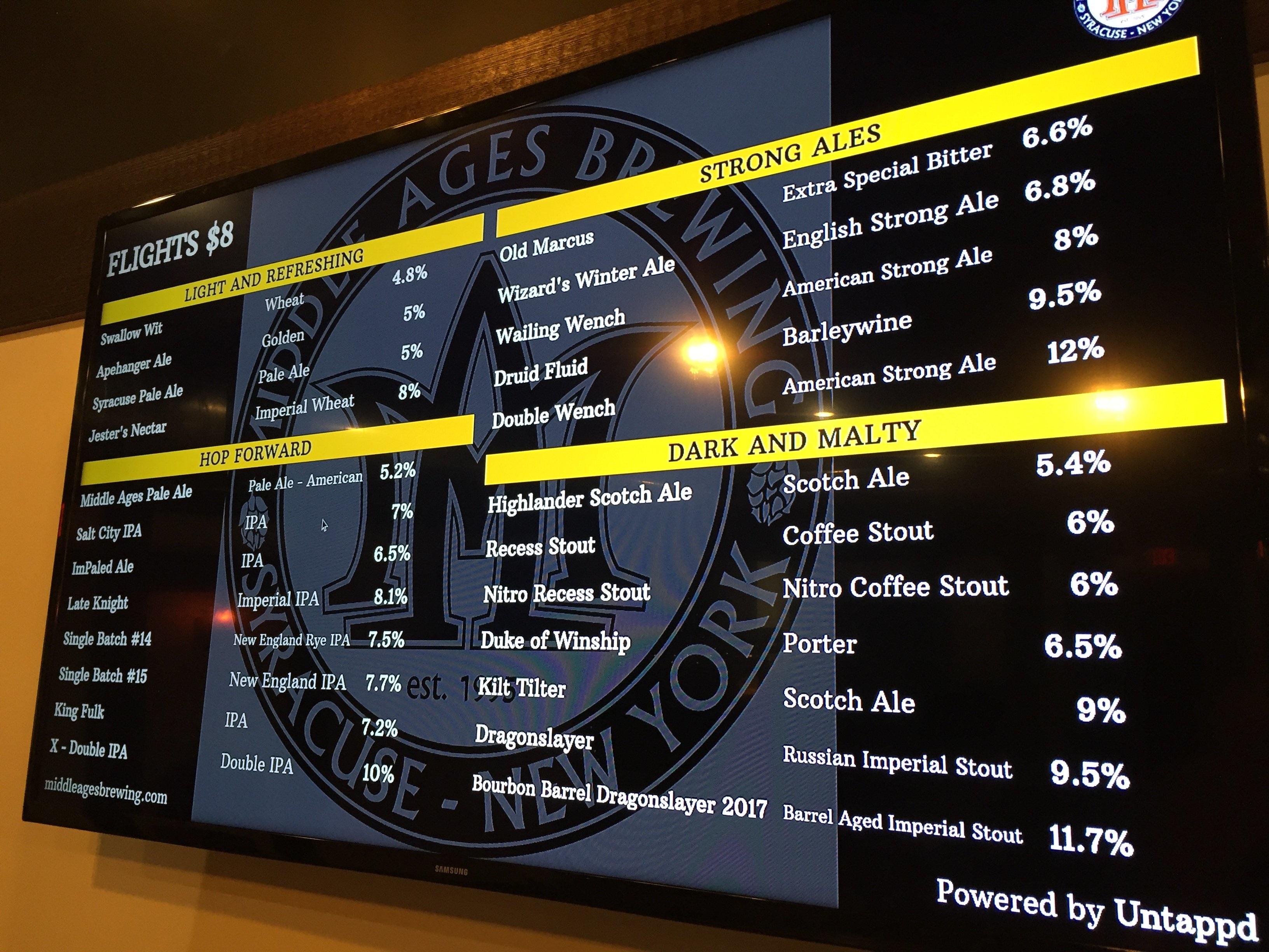 Syracuse's Middle Ages Brewing: From traditional to trends - syracuse.com
