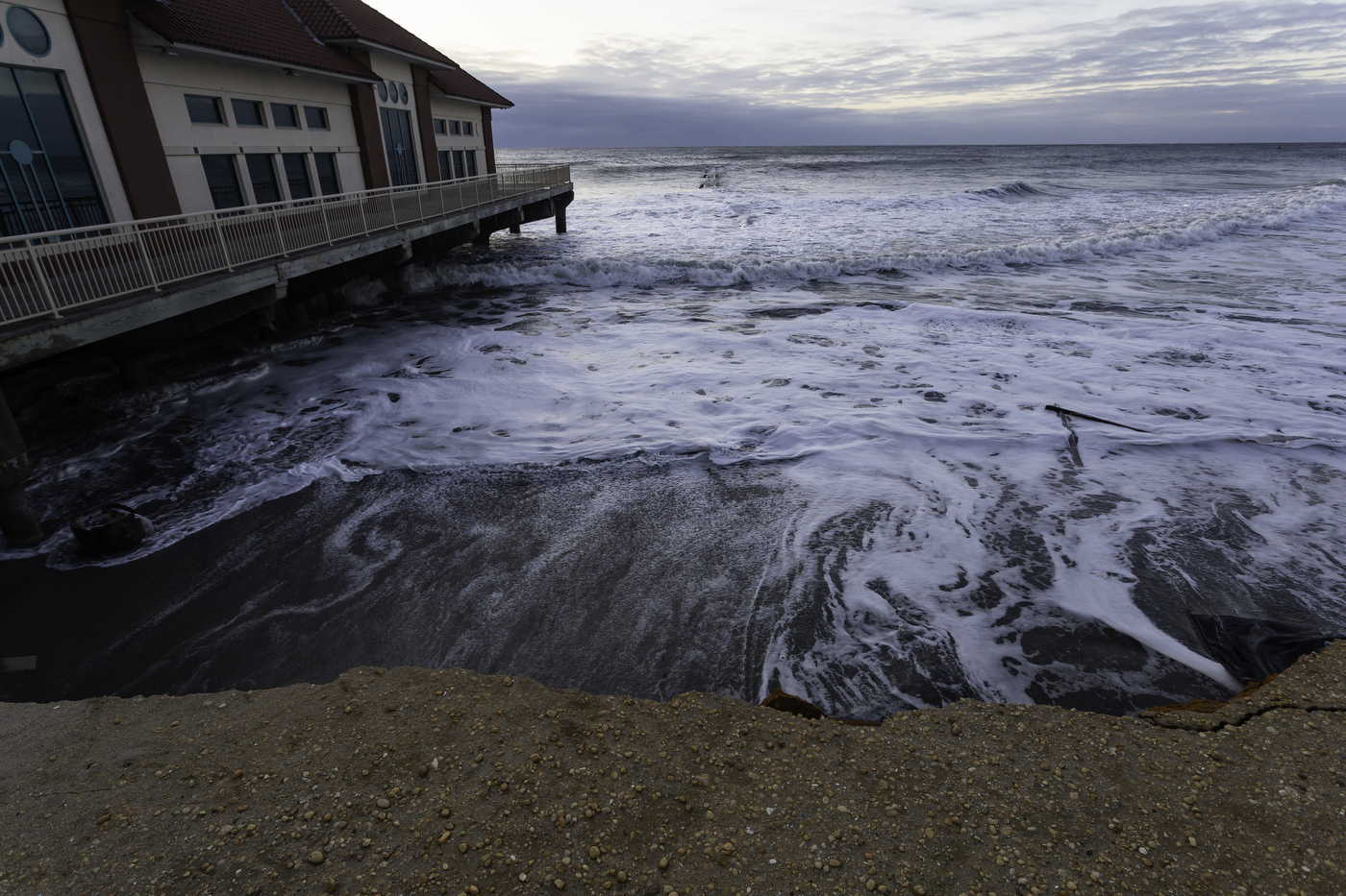 Offshore storm causes beach erosion at the Jersey Shore - nj.com