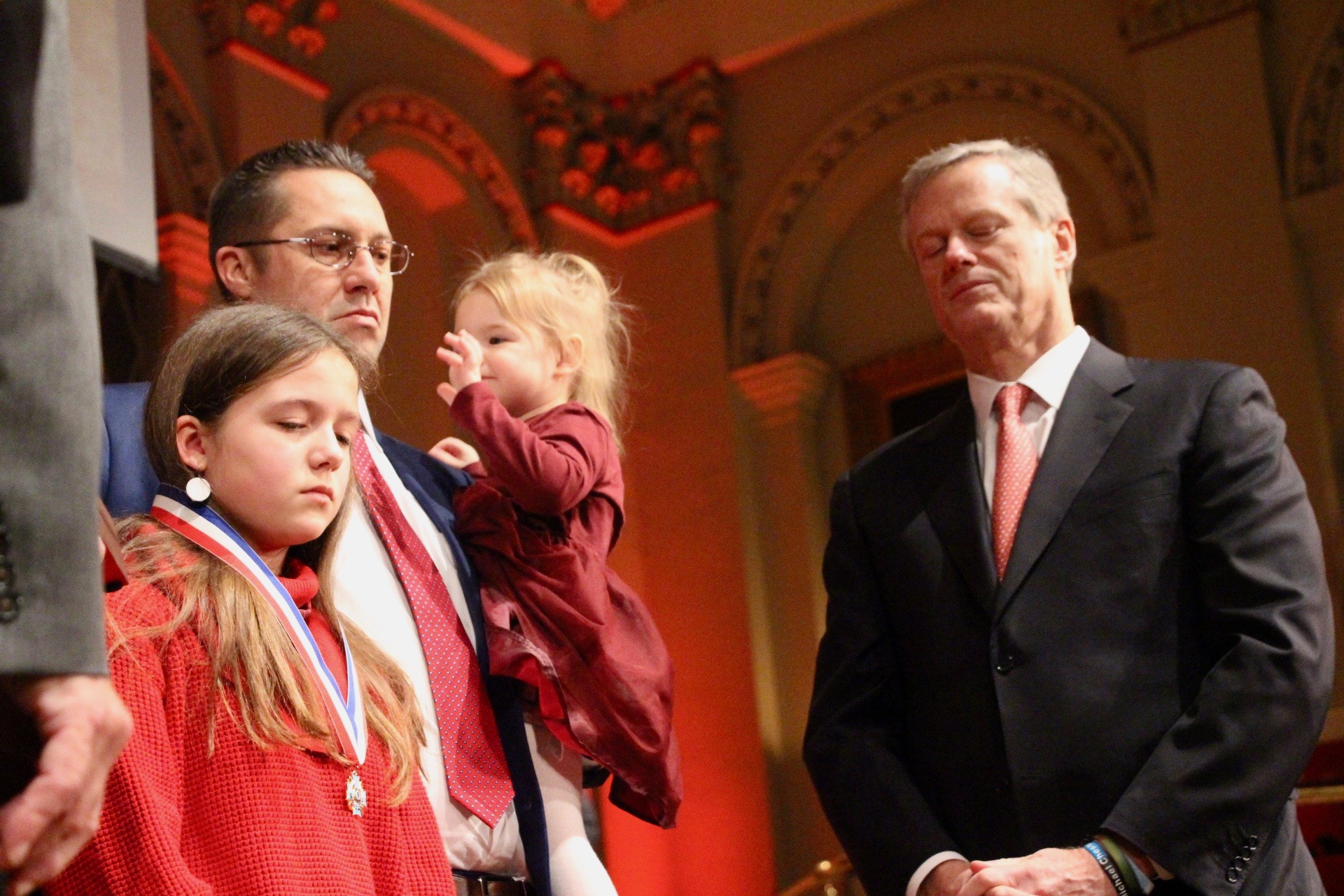 Daughter of fallen Worcester Firefighter Christopher Roy accepts ...
