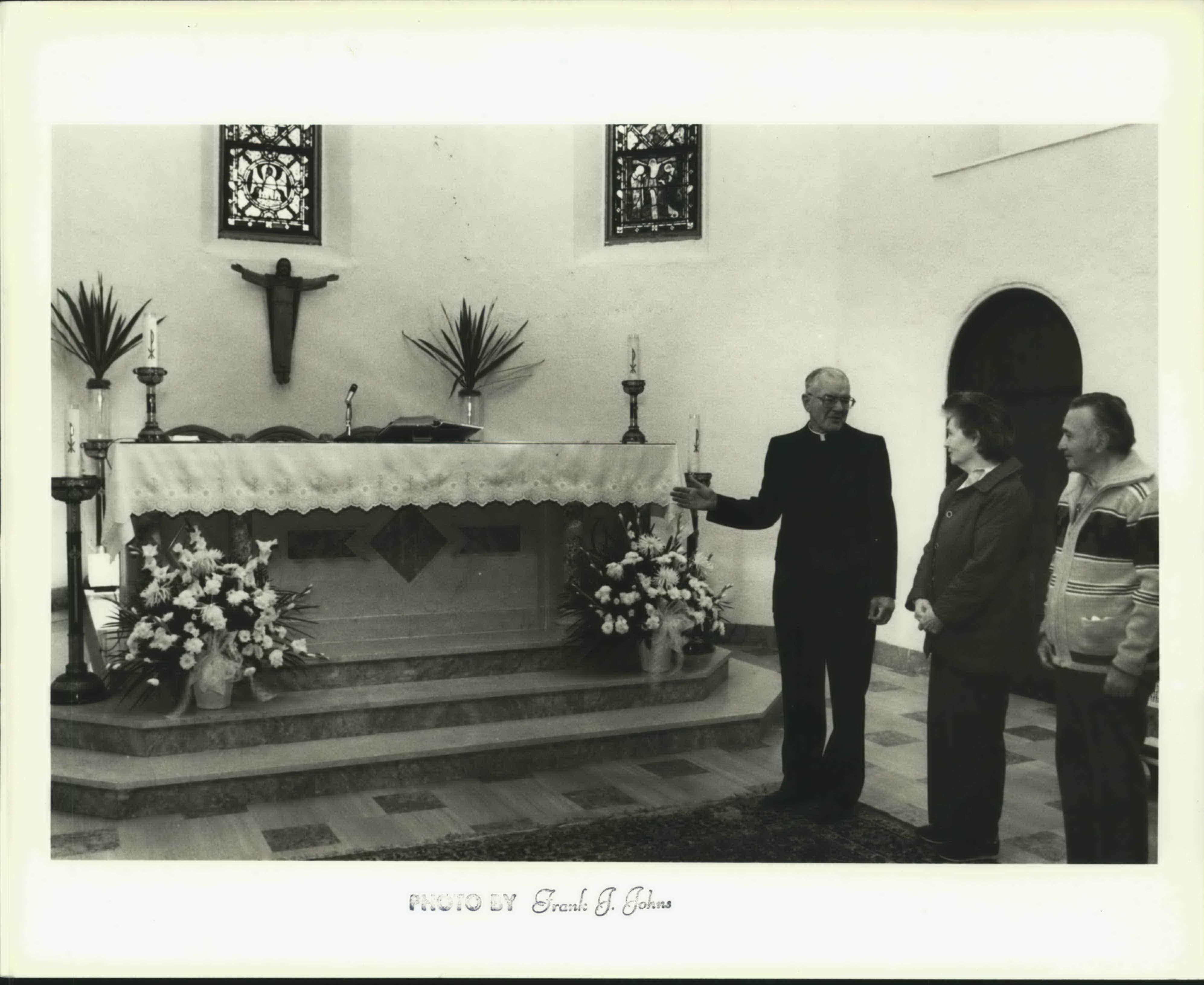 Vintage and new photos of former St. Mary's R.C. Church in Rosebank ...