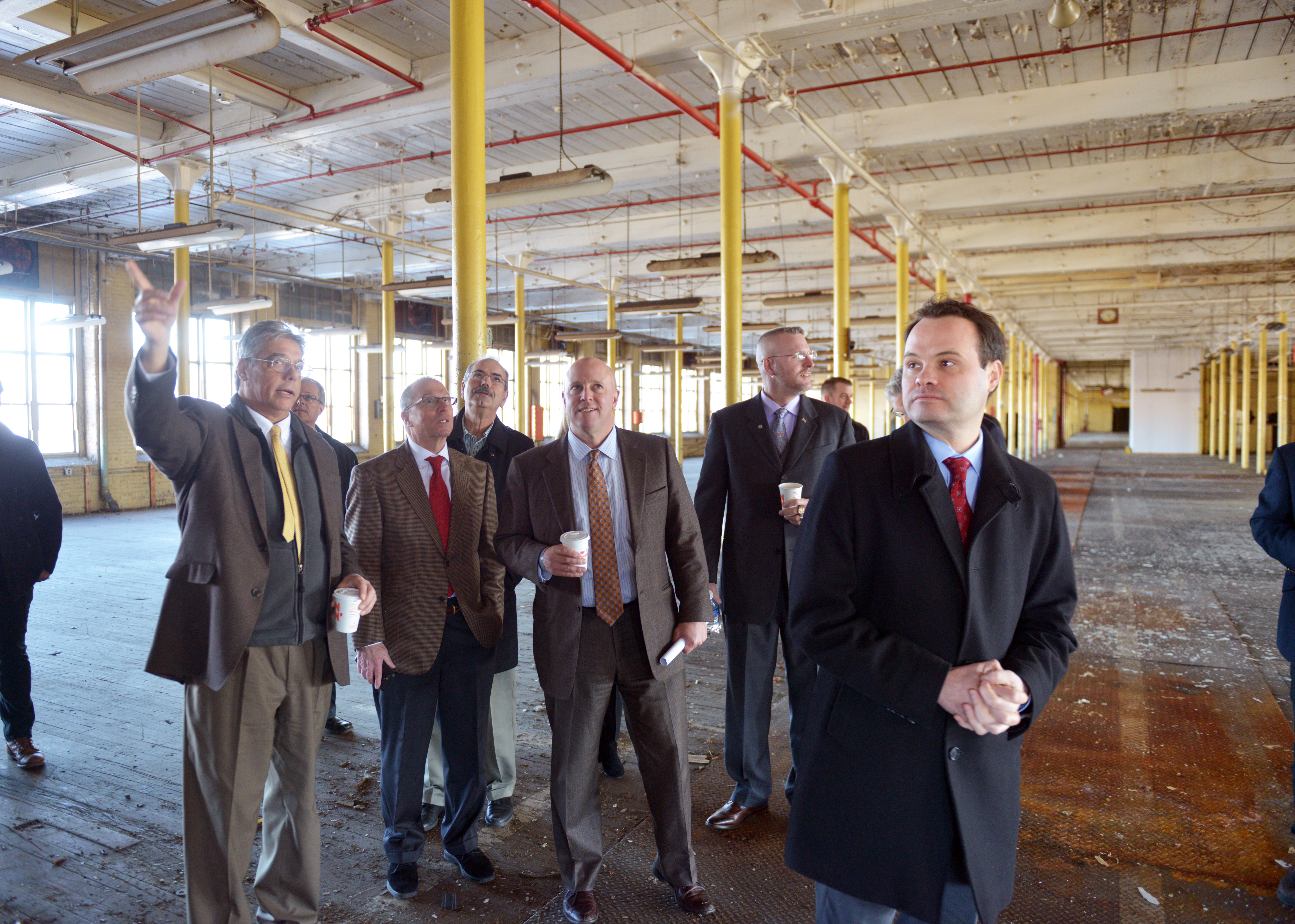 Mike Kennealy, new secretary of Housing and Economic Development tours ...