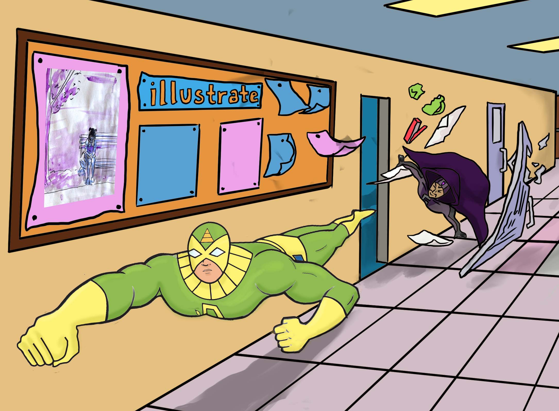 Jersey City art teacher publishes new comic book - nj.com