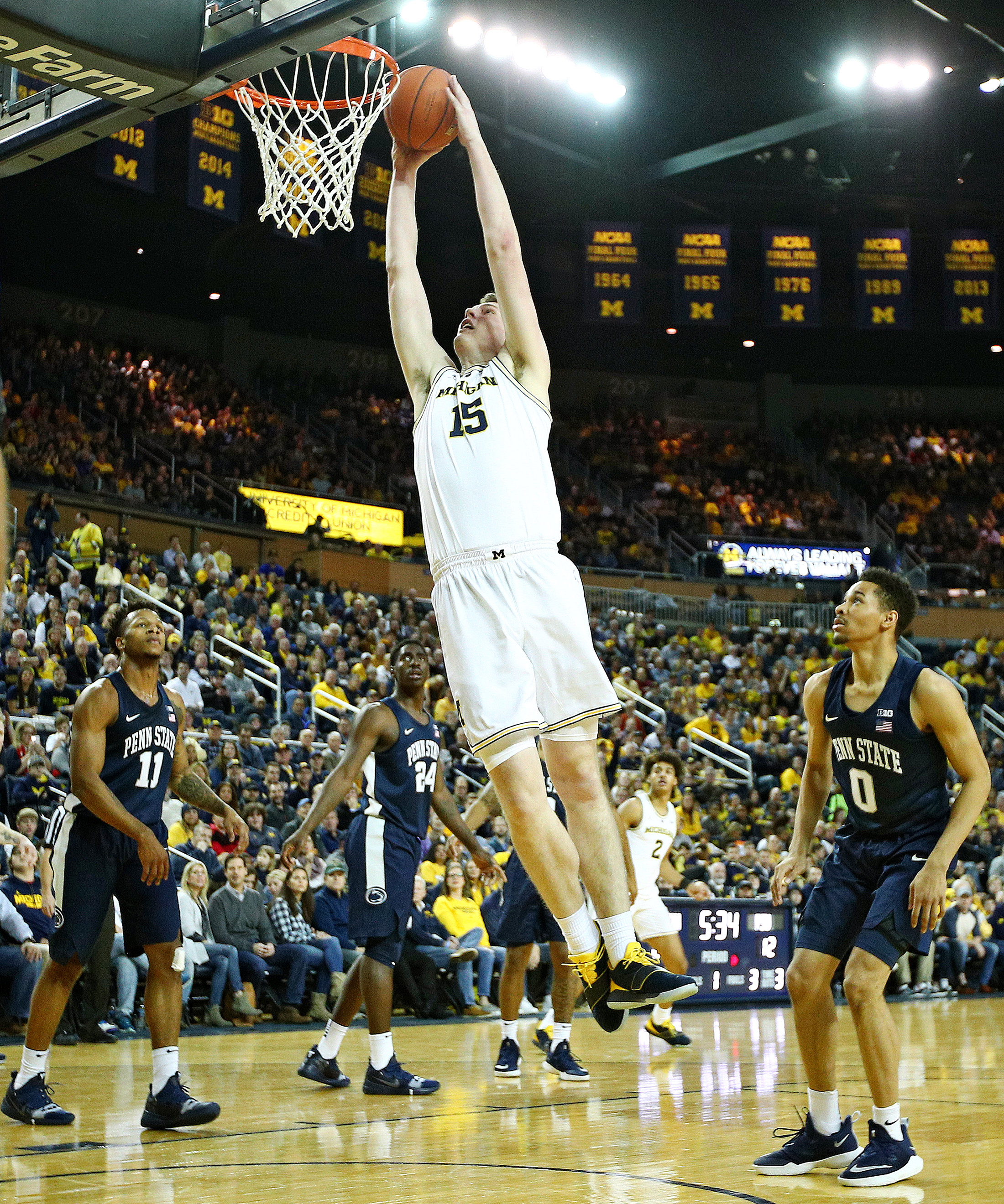 College basketball: Michigan vs. Penn State - January 3, 2019 - mlive.com