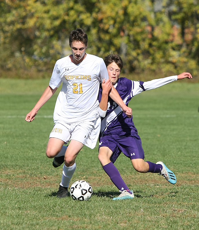 Hopkins Academy vs Smith Academy boys Soccer 10/19/19 - masslive.com