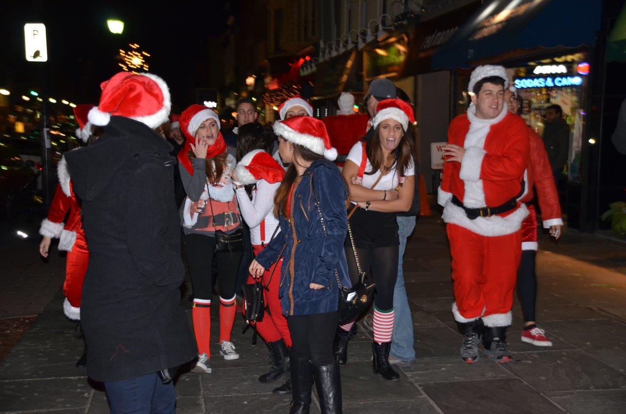 Hoboken SantaCon over the years - nj.com