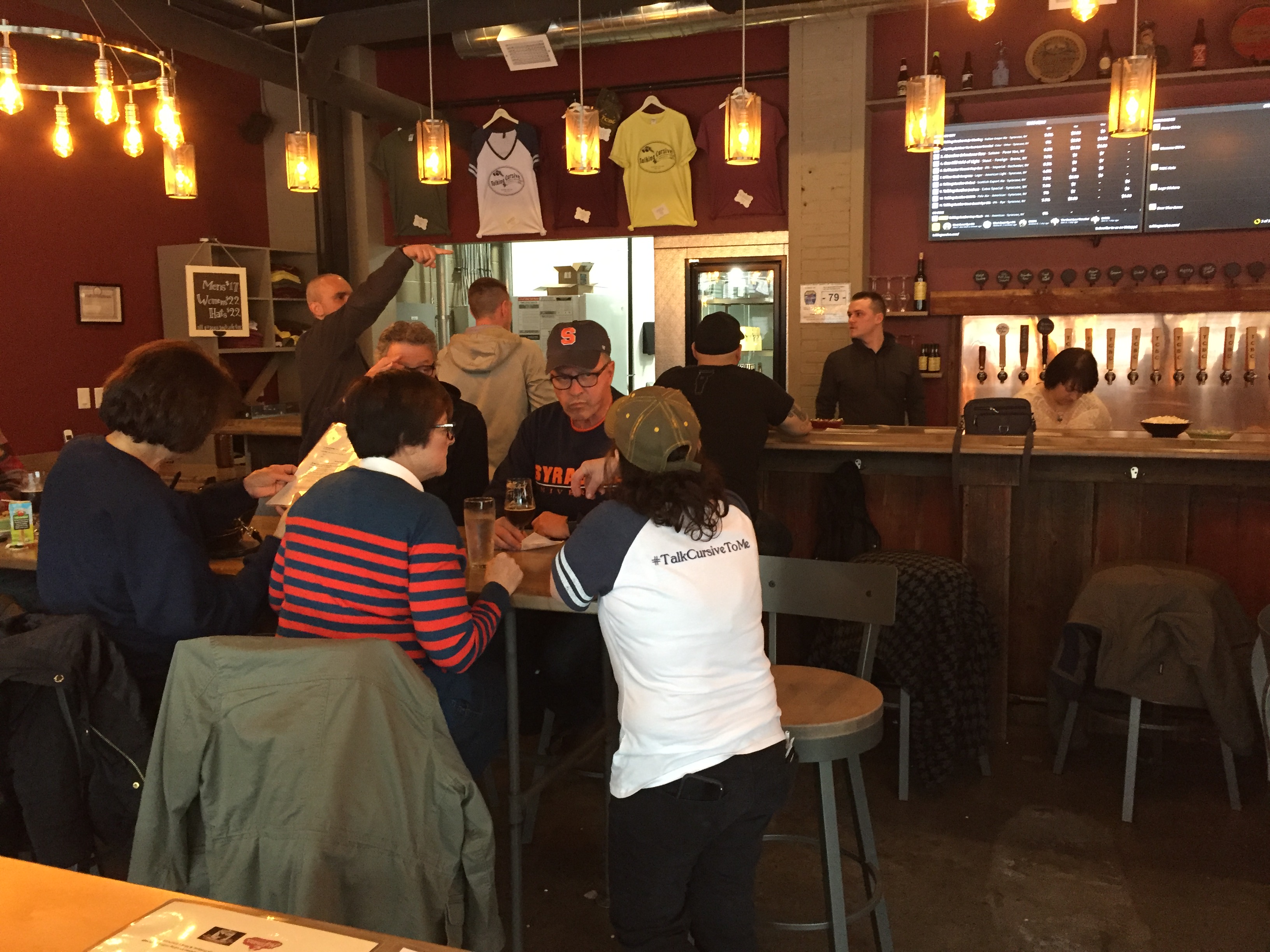 Talking Cursive Brewing Co. opens in Syracuse - syracuse.com
