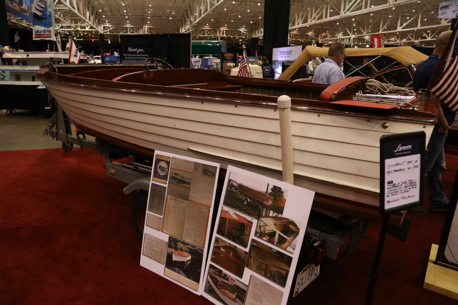 Check out the classic Lyman boats at the Cleveland Boat Show ...