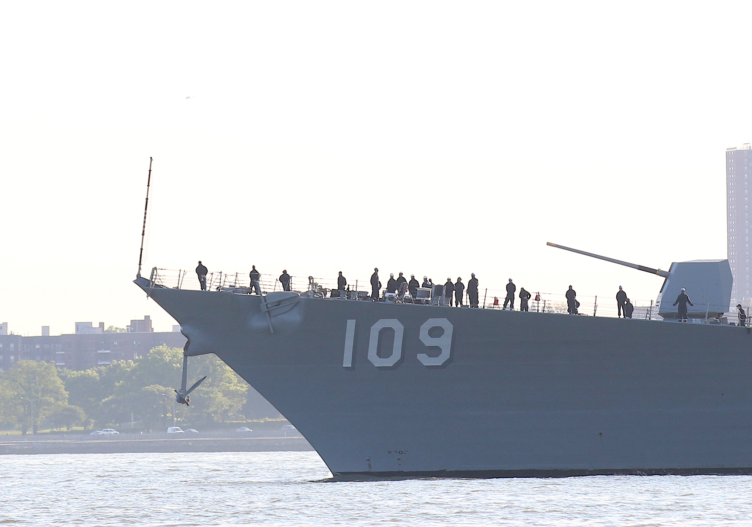 Fleet week 2019 kicks off with a beautiful Parade of Ships - silive.com