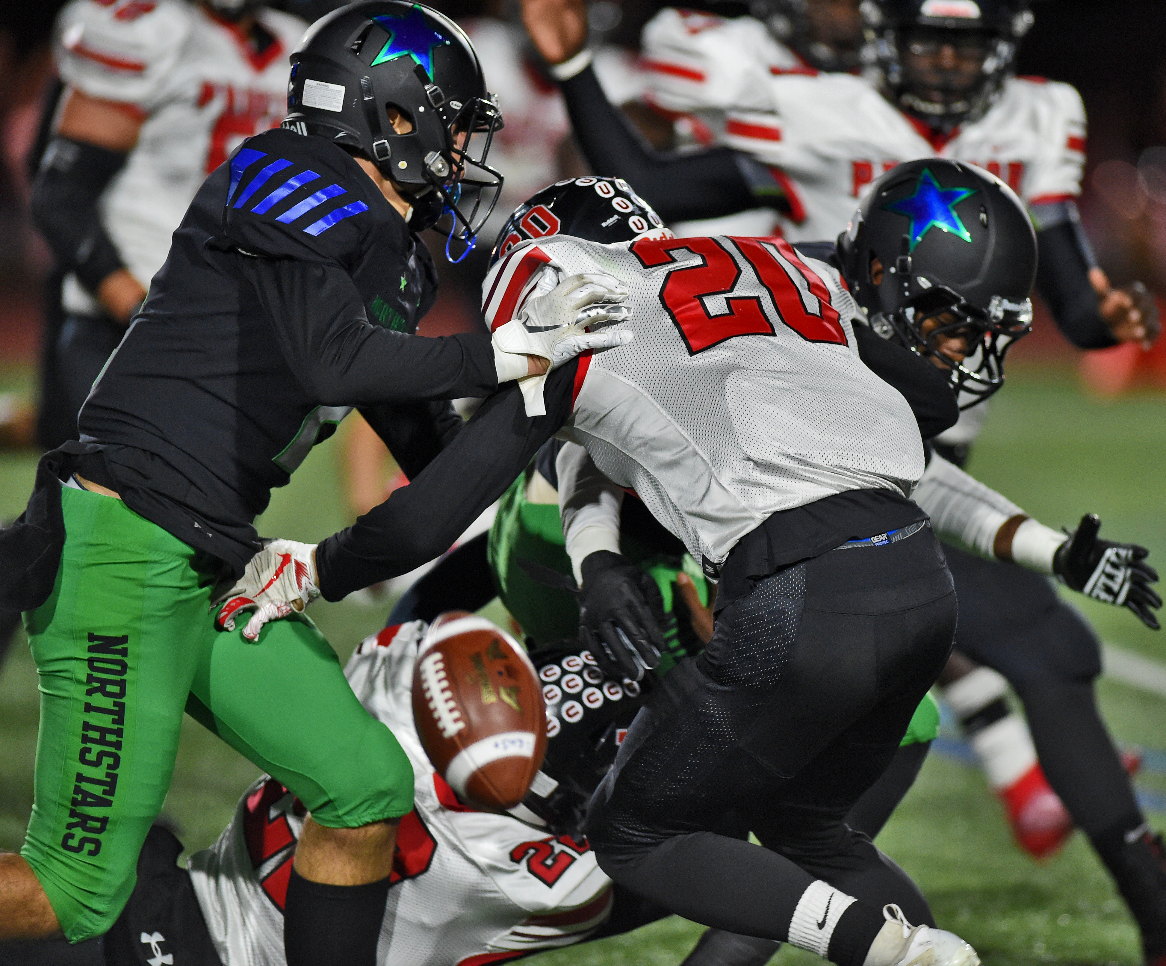 CN-S vs. Utica- Proctor in Section lll Class AA high school football ...