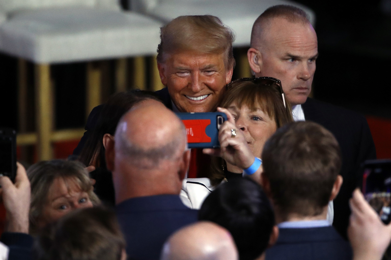 President Donald Trump Fox News Channel town hall in Scranton ...