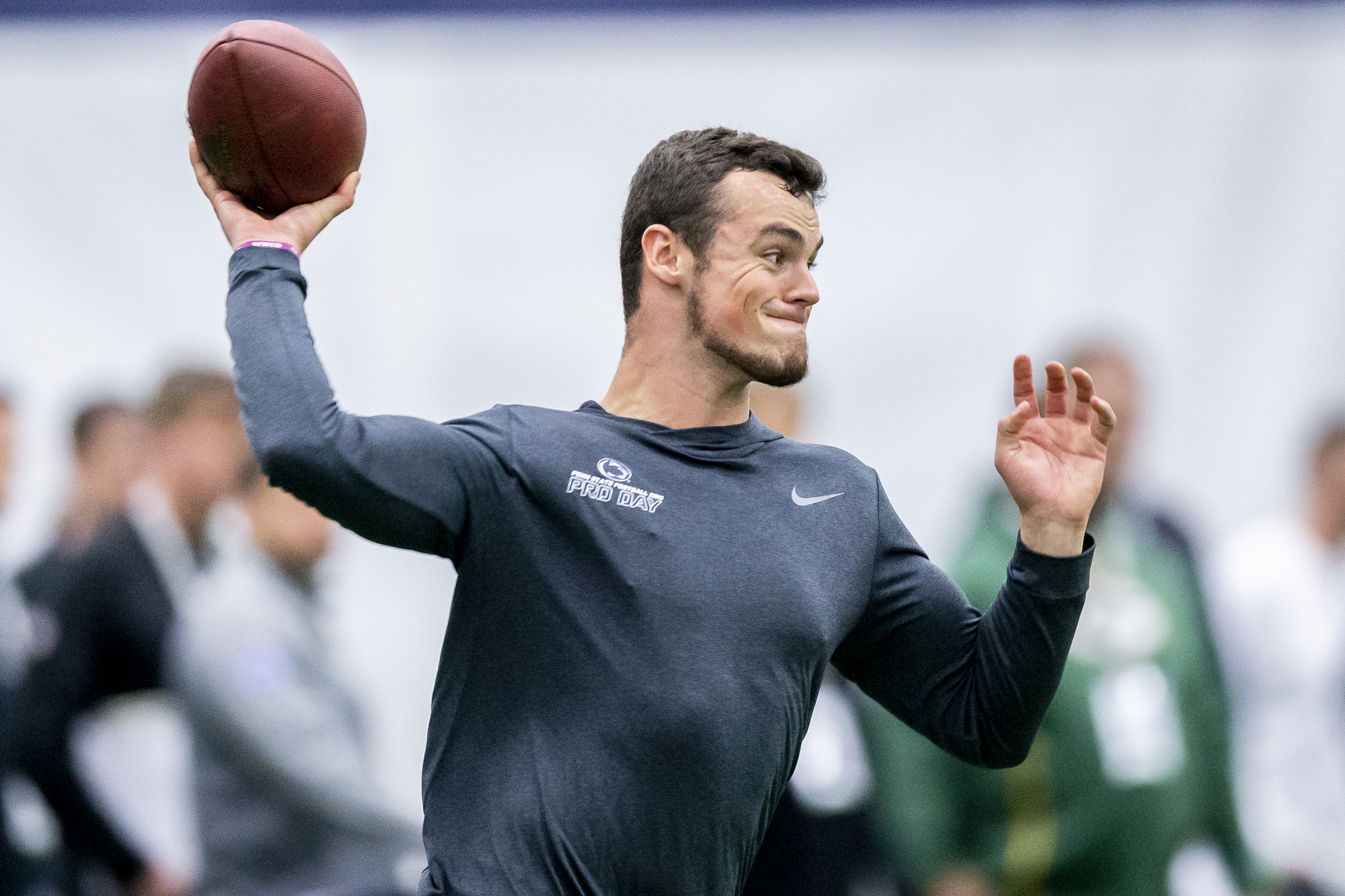 Trace McSorley at Penn State Pro Day - pennlive.com