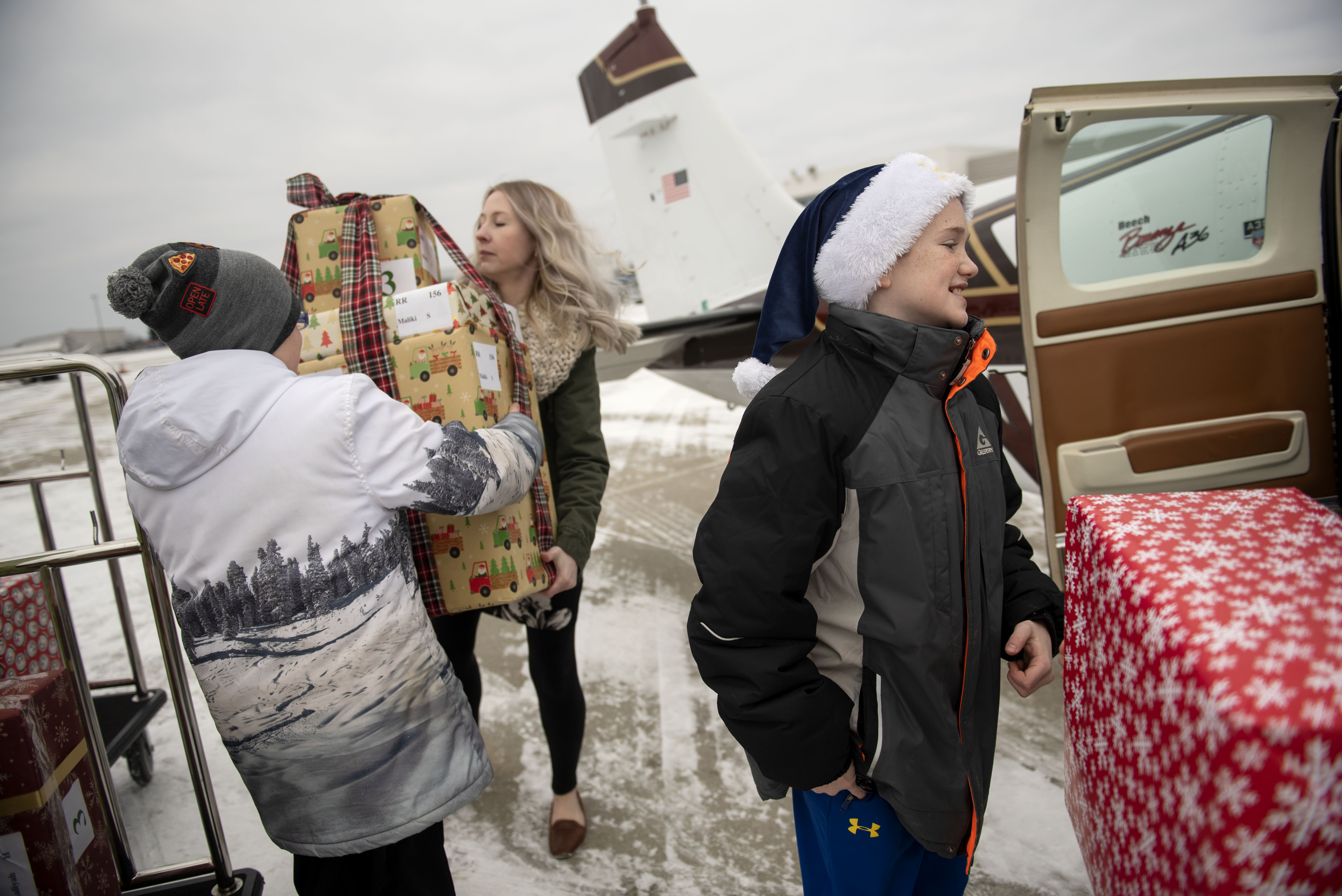 Operation Good Cheer gifts land at airport - mlive.com