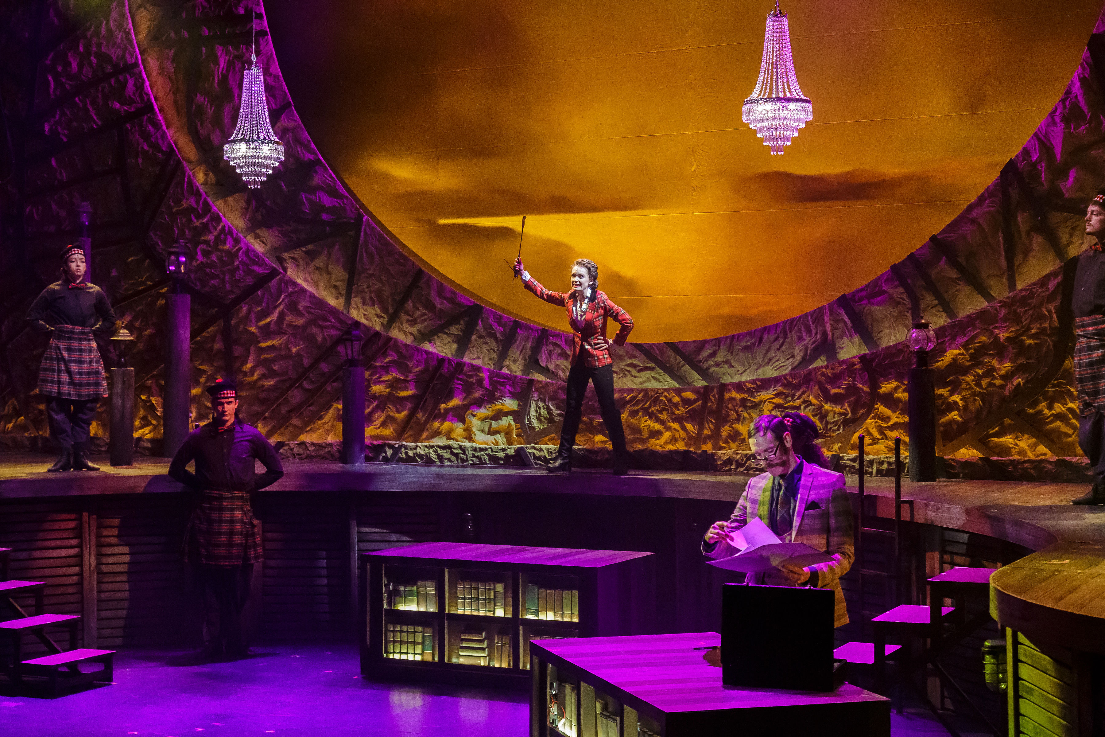 Scenes from 'Loch Ness, A New Musical' at Merry-Go-Round Theatre ...