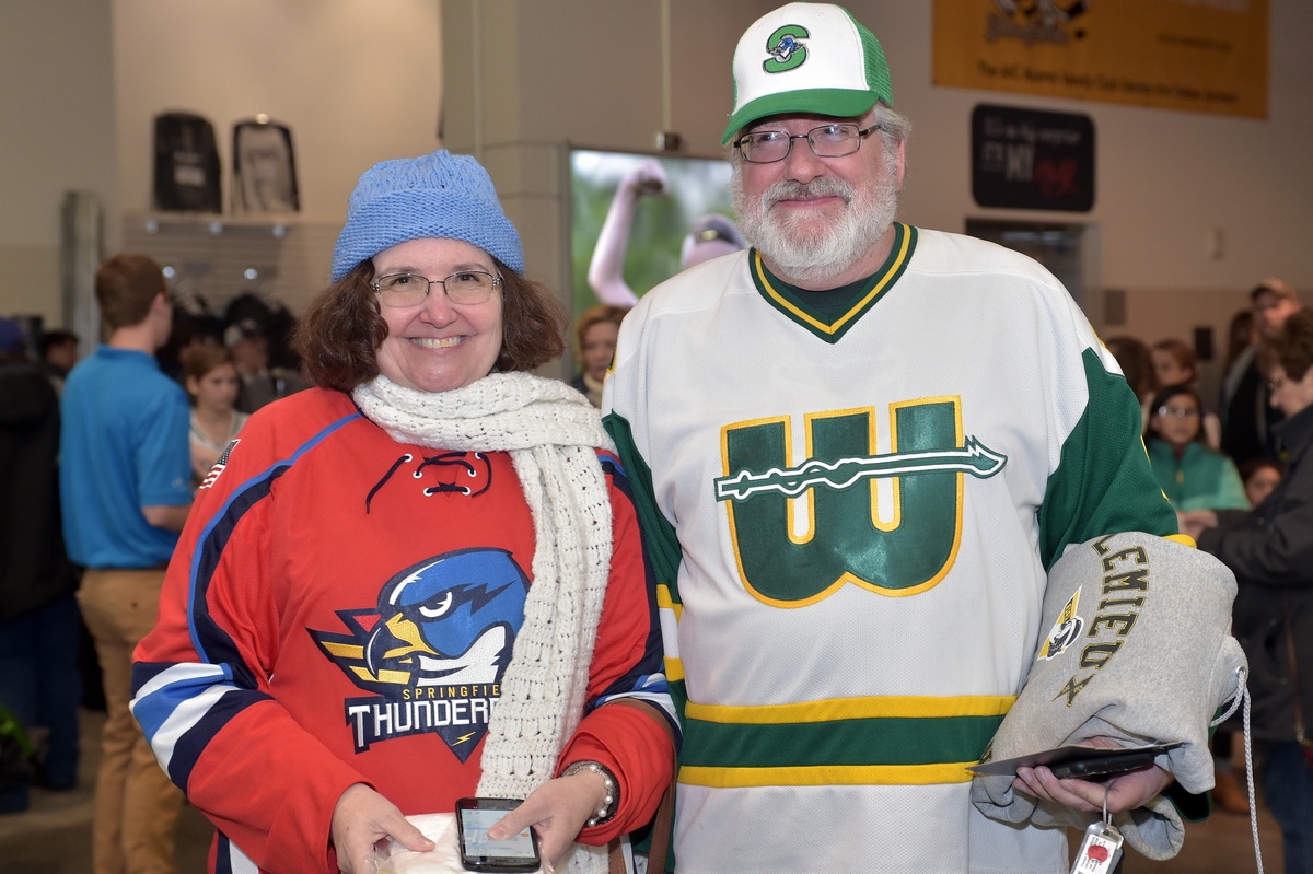 Seen@ the Springfield Thunderbirds VS Wilkes-Barre/Scranton Penguins ...