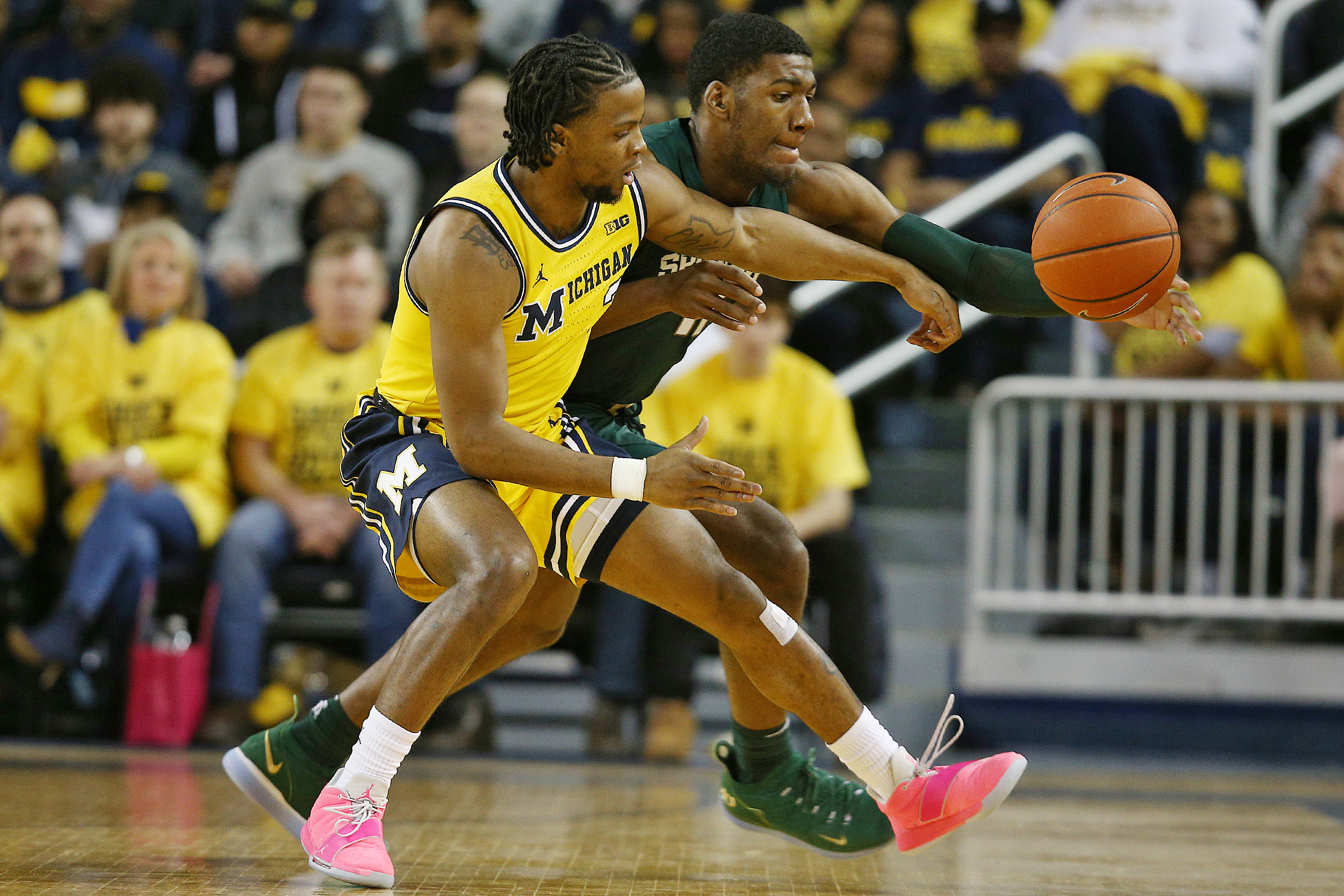 College basketball: Michigan vs. Michigan State - February 24, 2019 ...