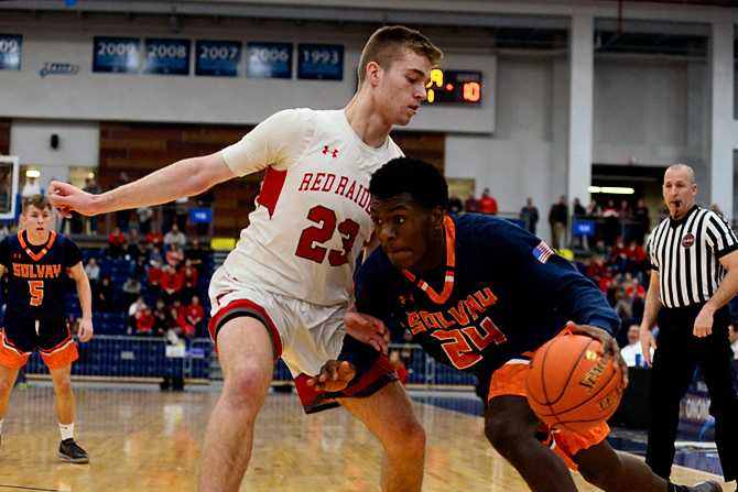 Solvay vs. Lowville in Section III Class B boys sectional title game ...