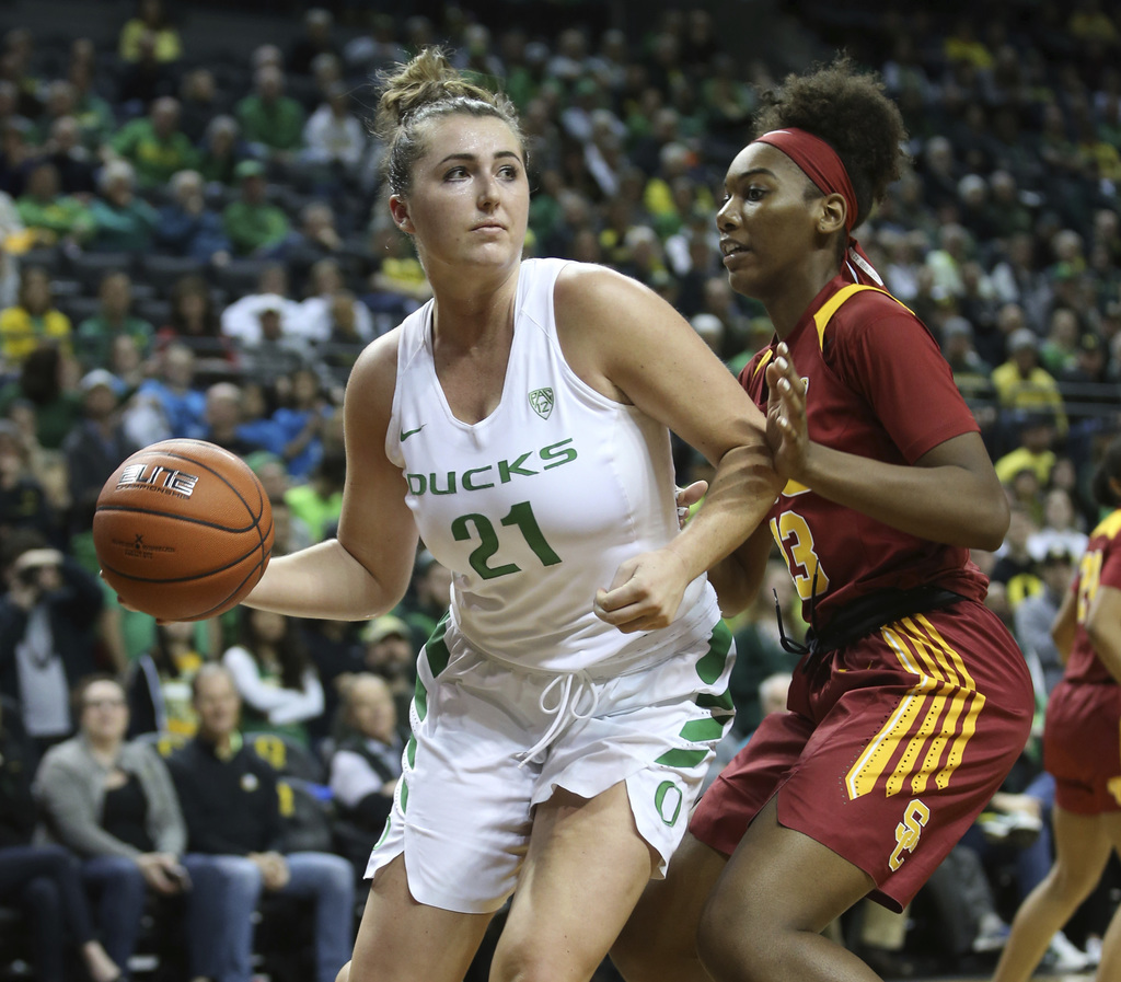 No. 12 Oregon Ducks top USC in women's basketball - oregonlive.com