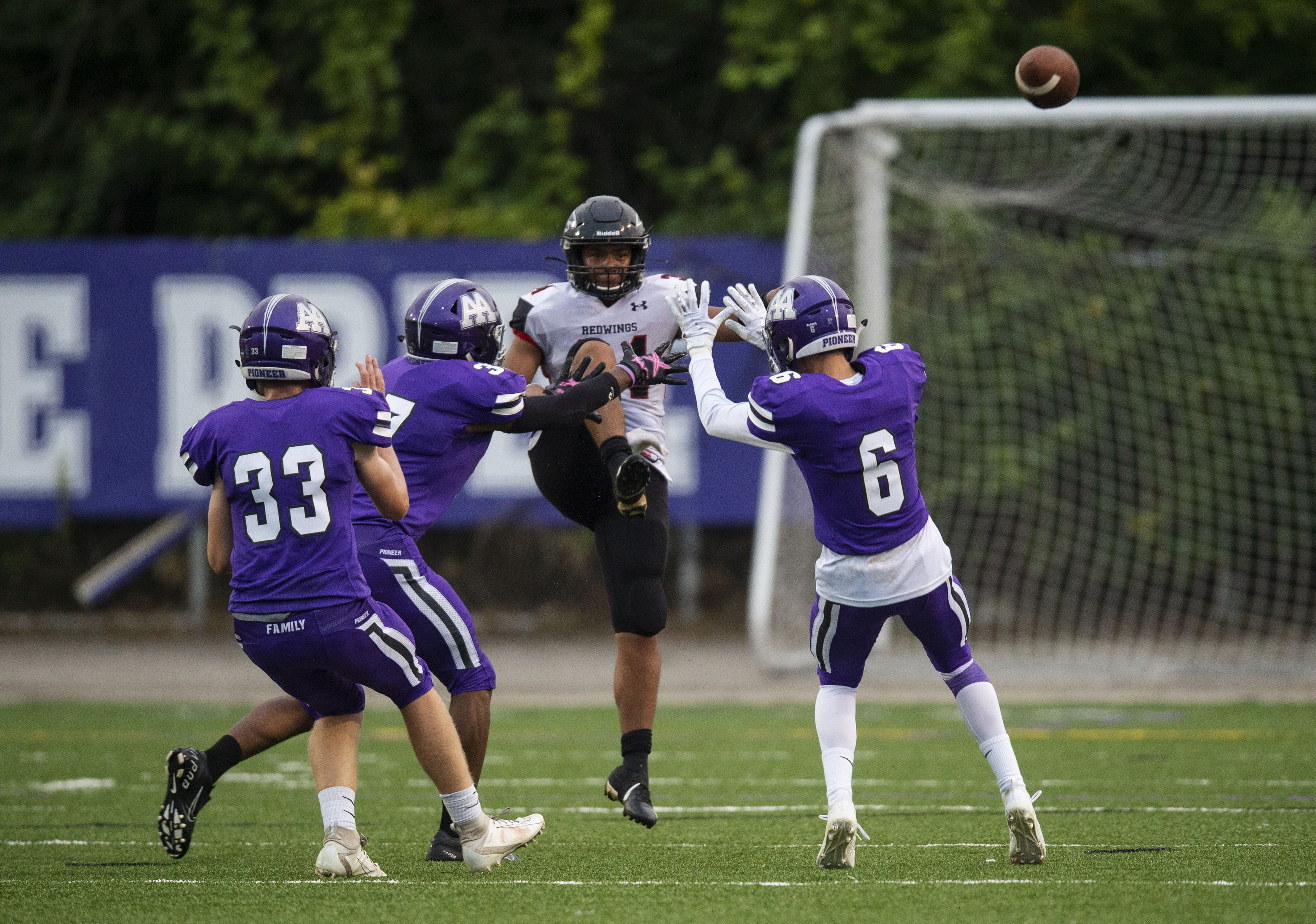 Pioneer football faces off against St. Johns at home - mlive.com