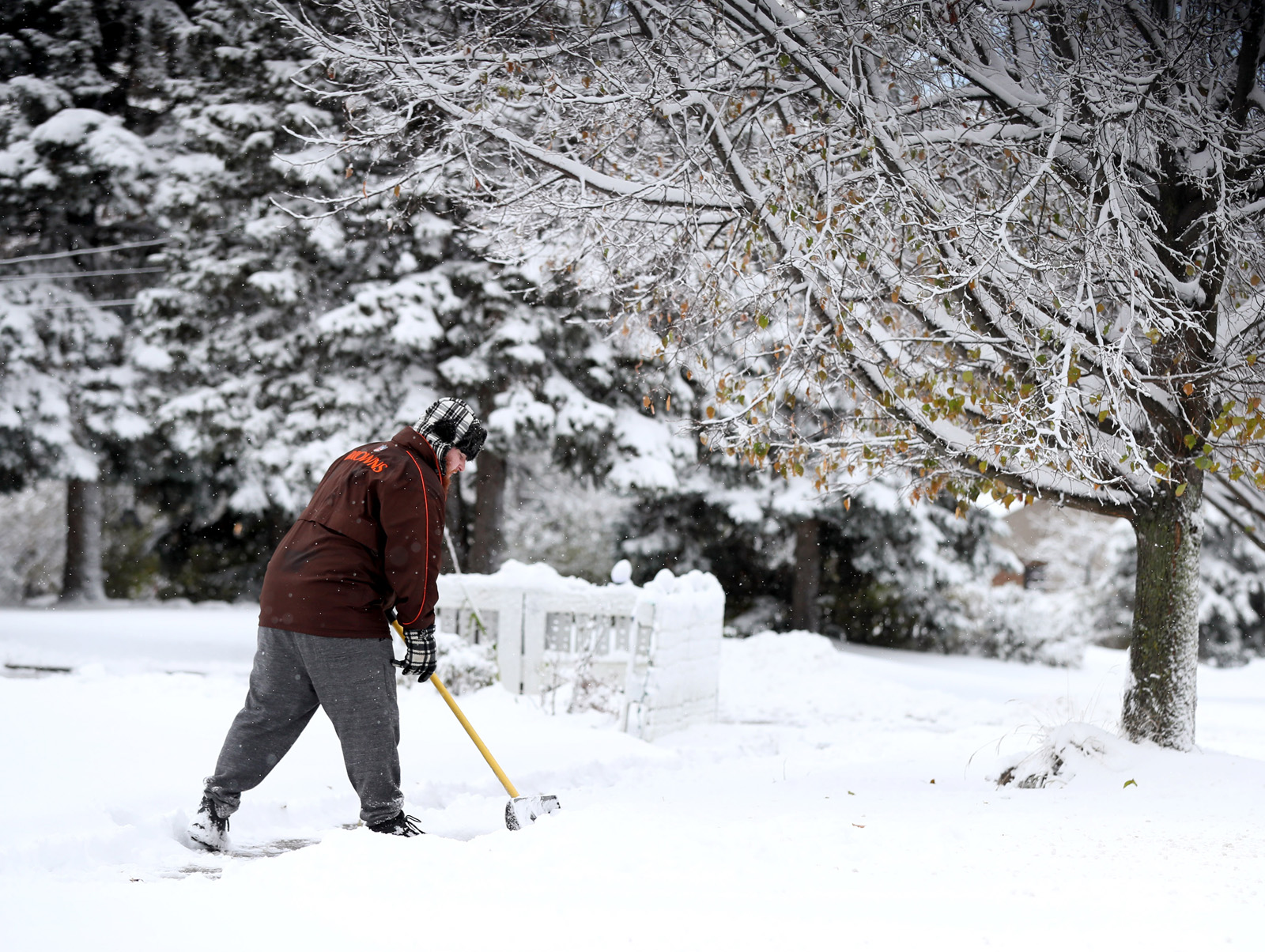 First blast of snow in the Cleveland region - cleveland.com