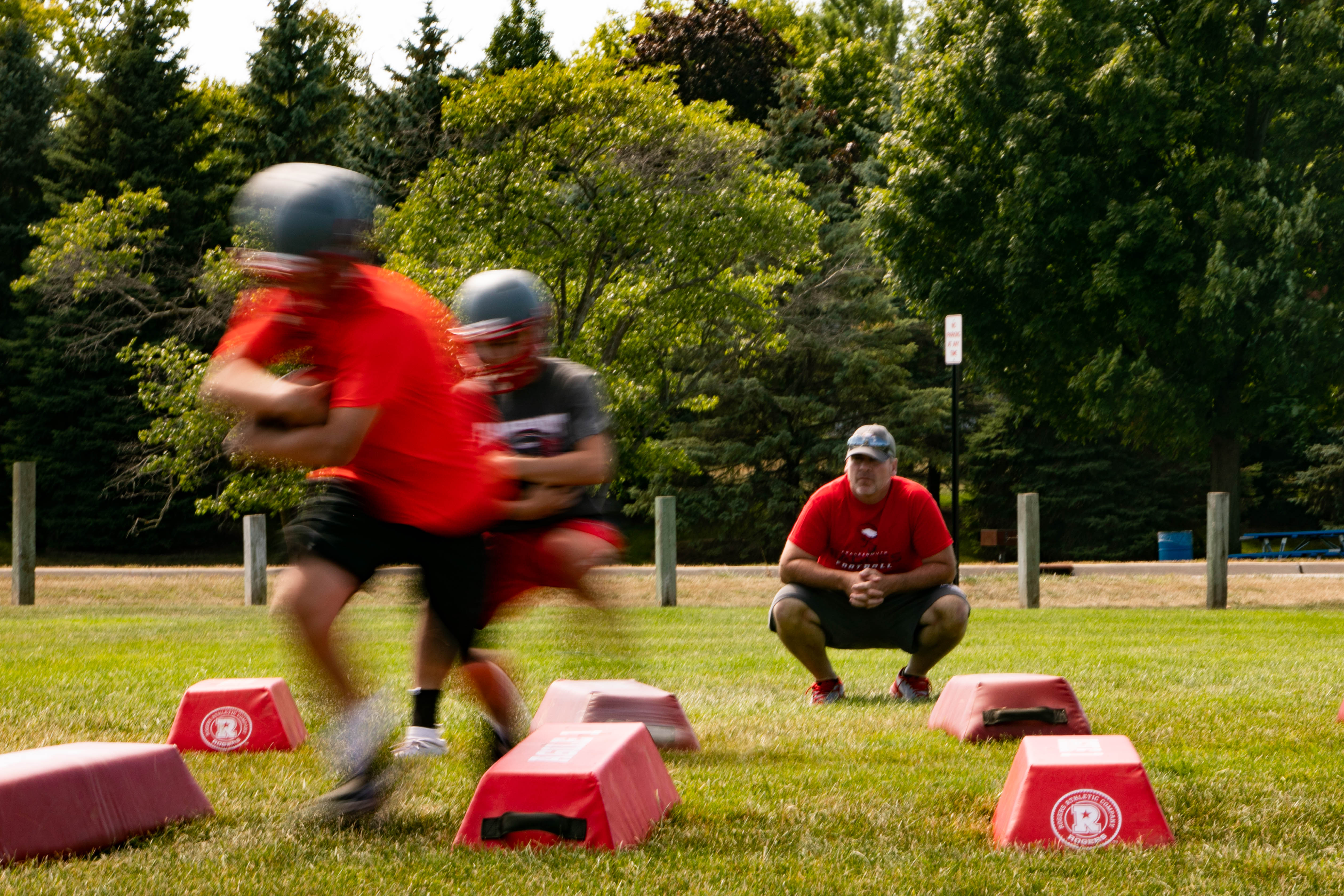 Scenes from Frankenmuth football practice - mlive.com