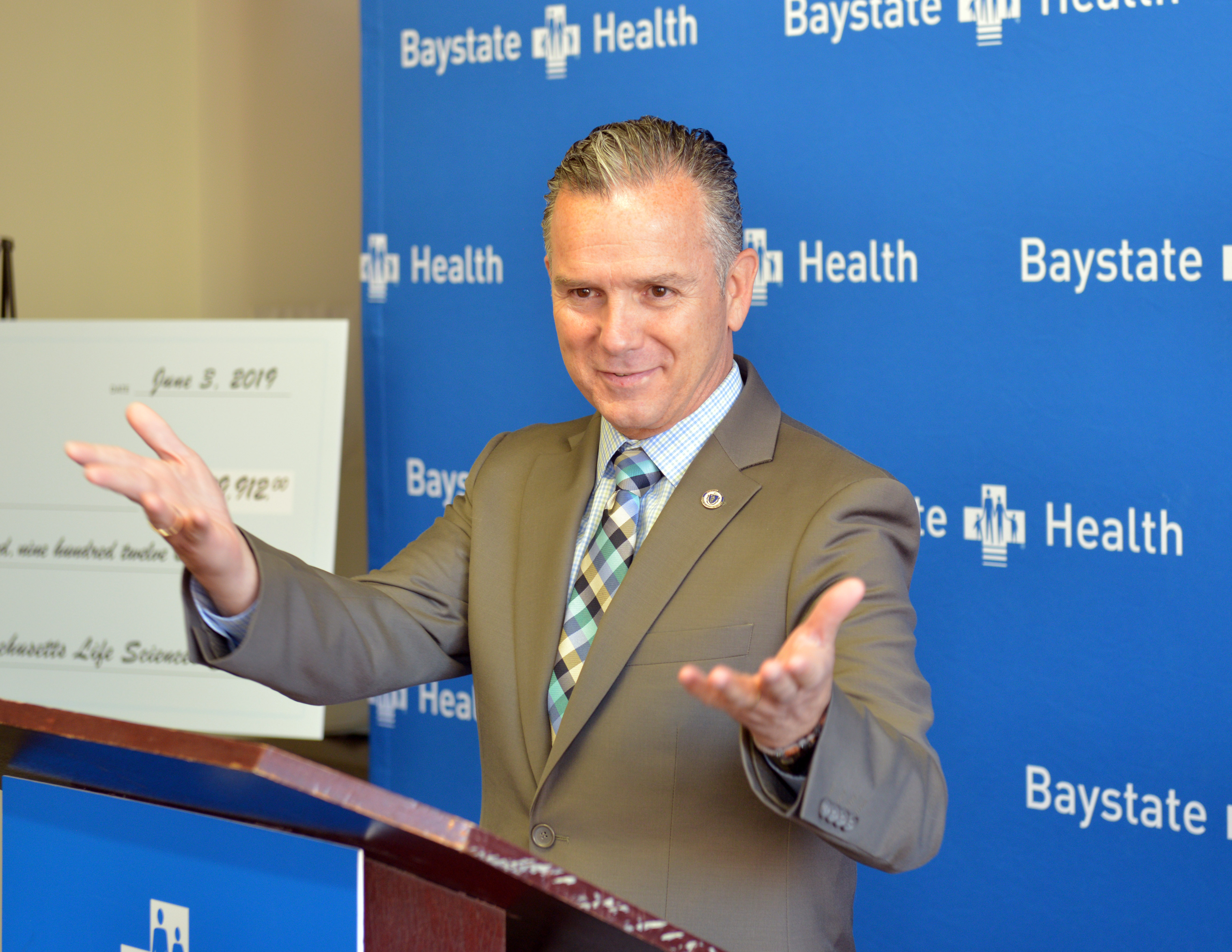 Baystate Health hails $4M grant for clinical trial centers in ...