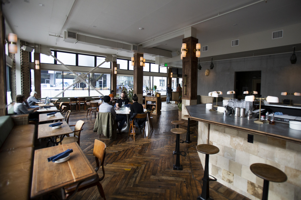 Dottir restaurant at KEX hotel Portland - oregonlive.com