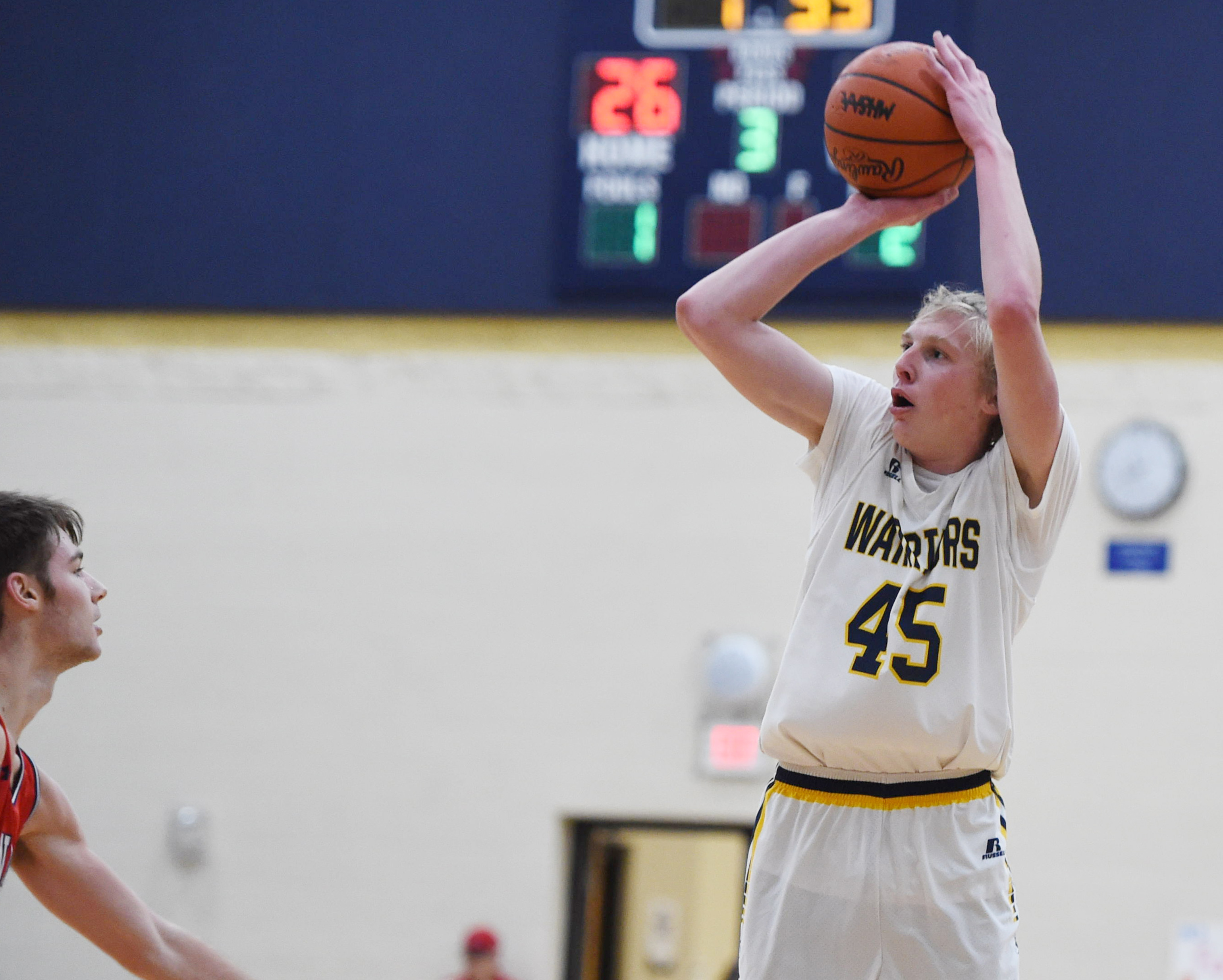 Grass Lake hosts Hanover-Horton in boys basketball battle - mlive.com