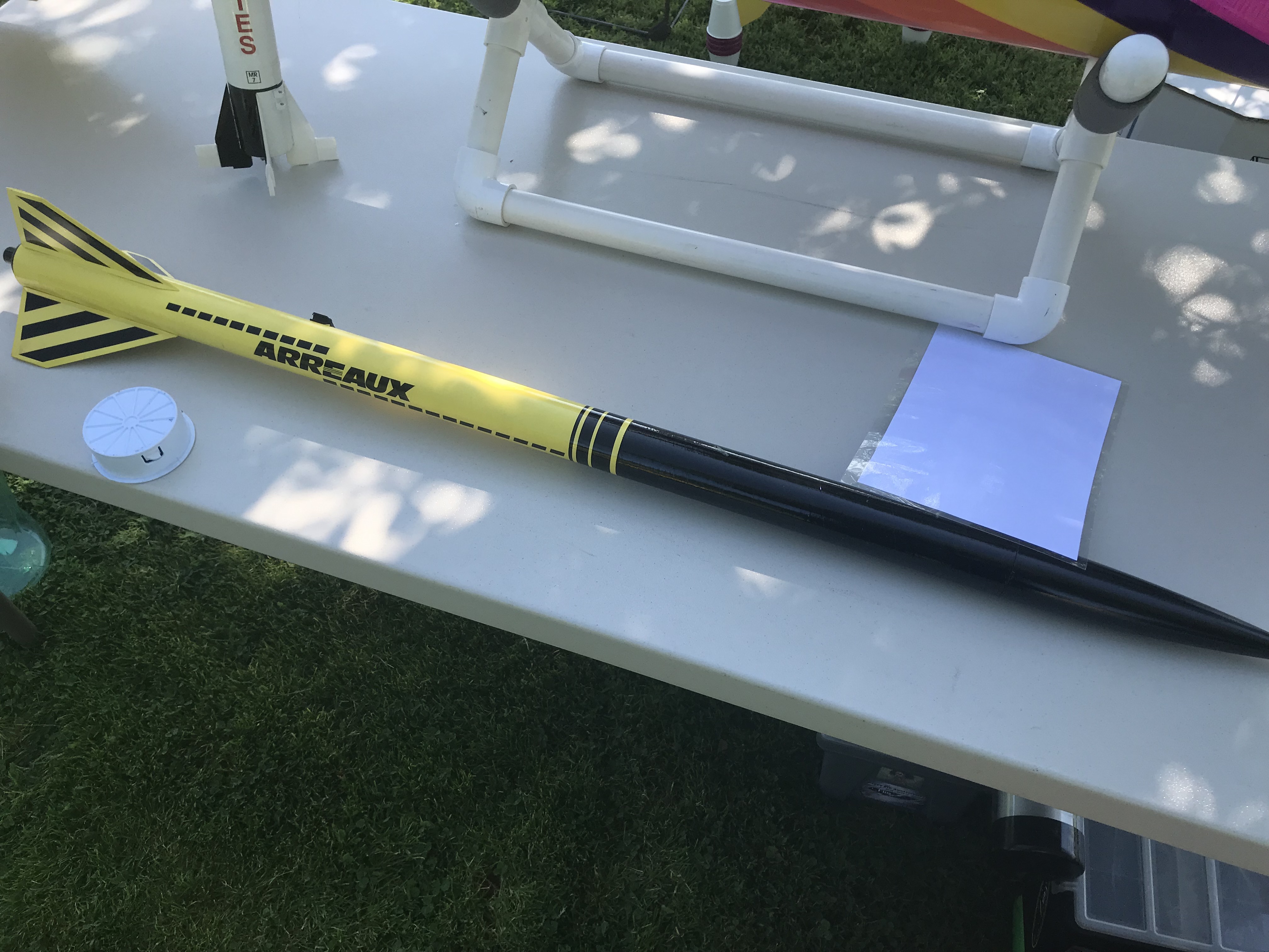 Crowd gathers to watch rocket launch in Auburn for Apollo moon landing ...