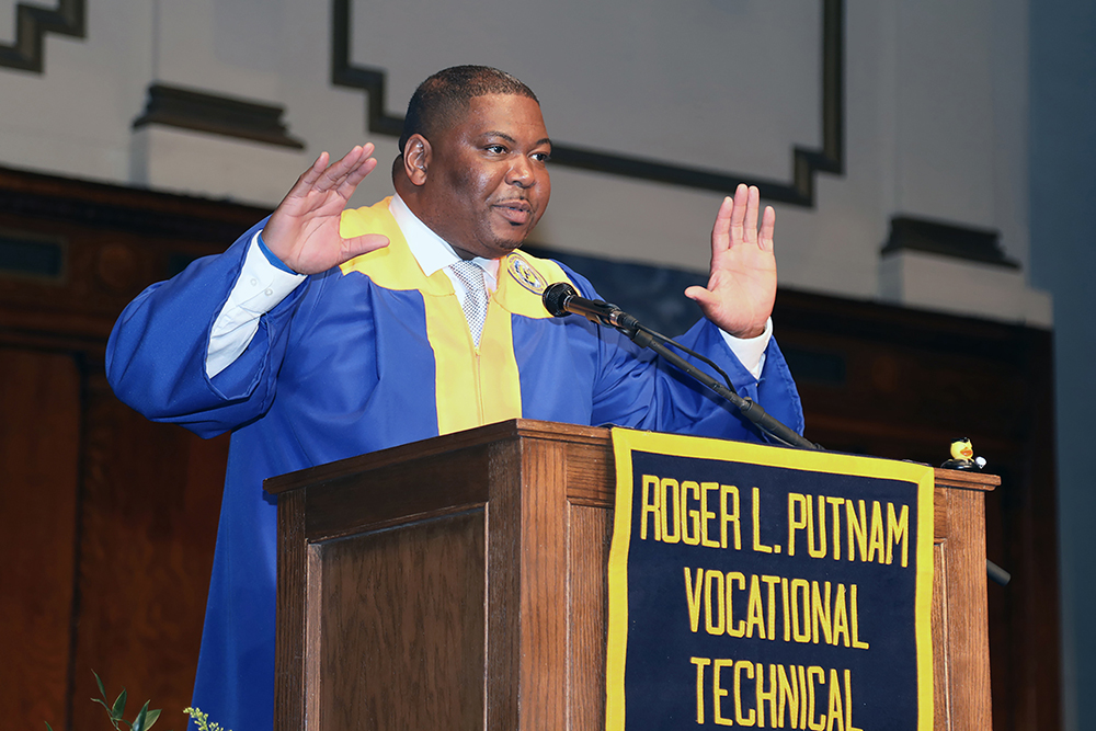 Seen@ The 2019 Roger L. Putnam Vocational Technical Academy graduation ...