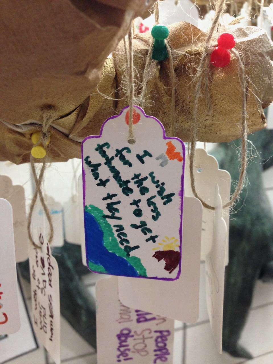Students share hopes on school's "wish tree" - silive.com
