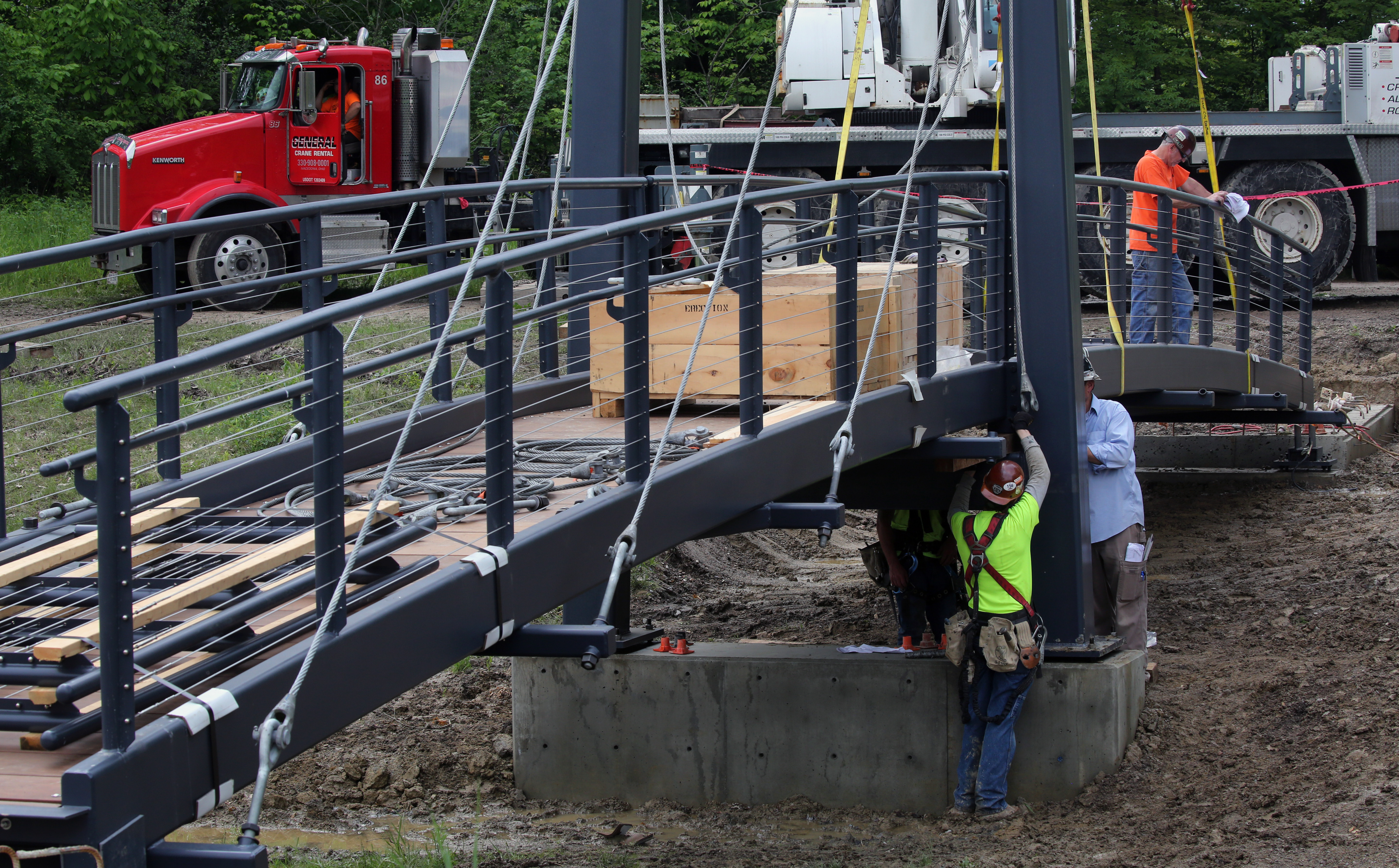 Bridge installed at Laurel's Butler Campus designed by senior Claire ...