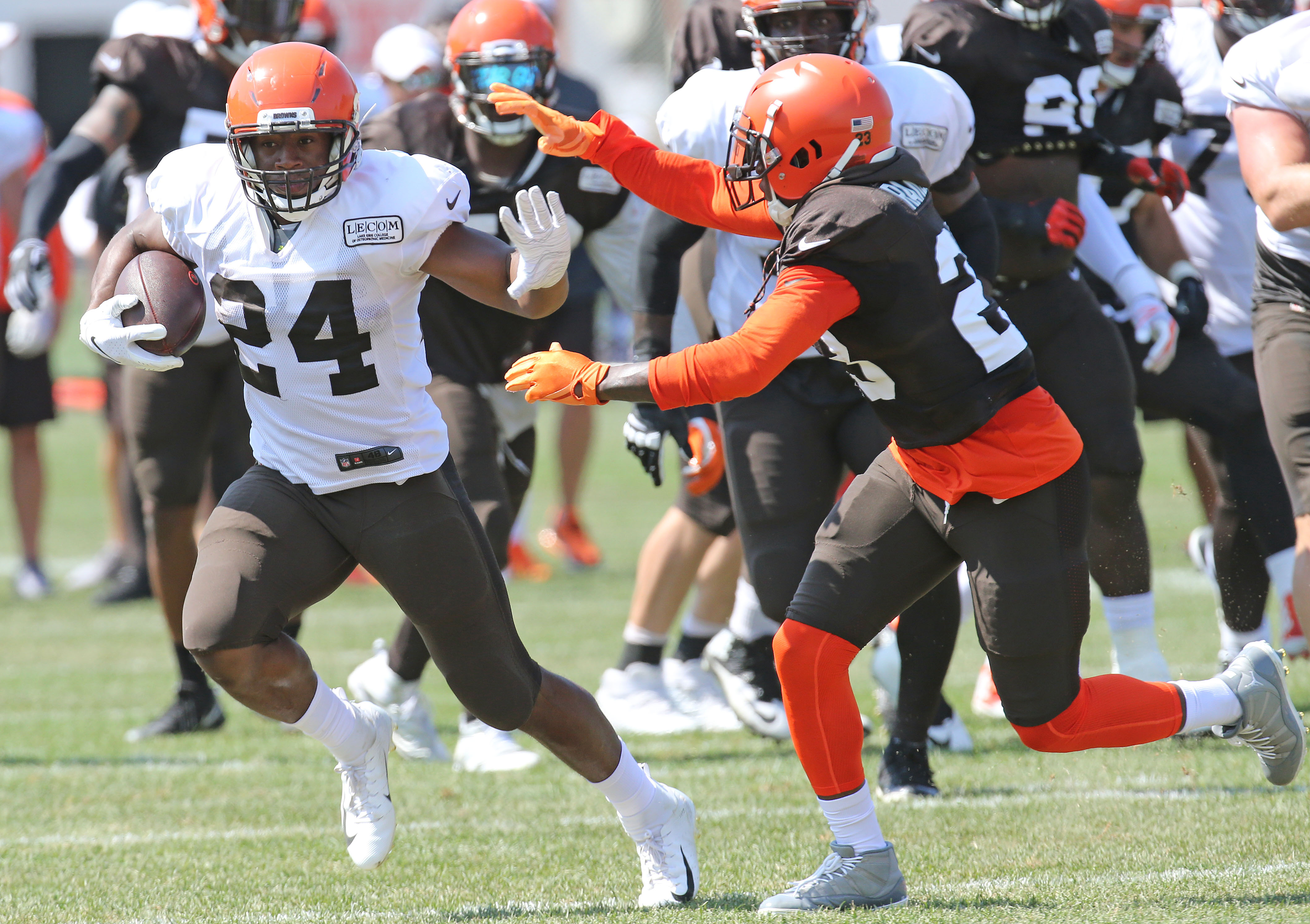 Day 9 of Cleveland Browns training camp, August 5, 2019 - cleveland.com