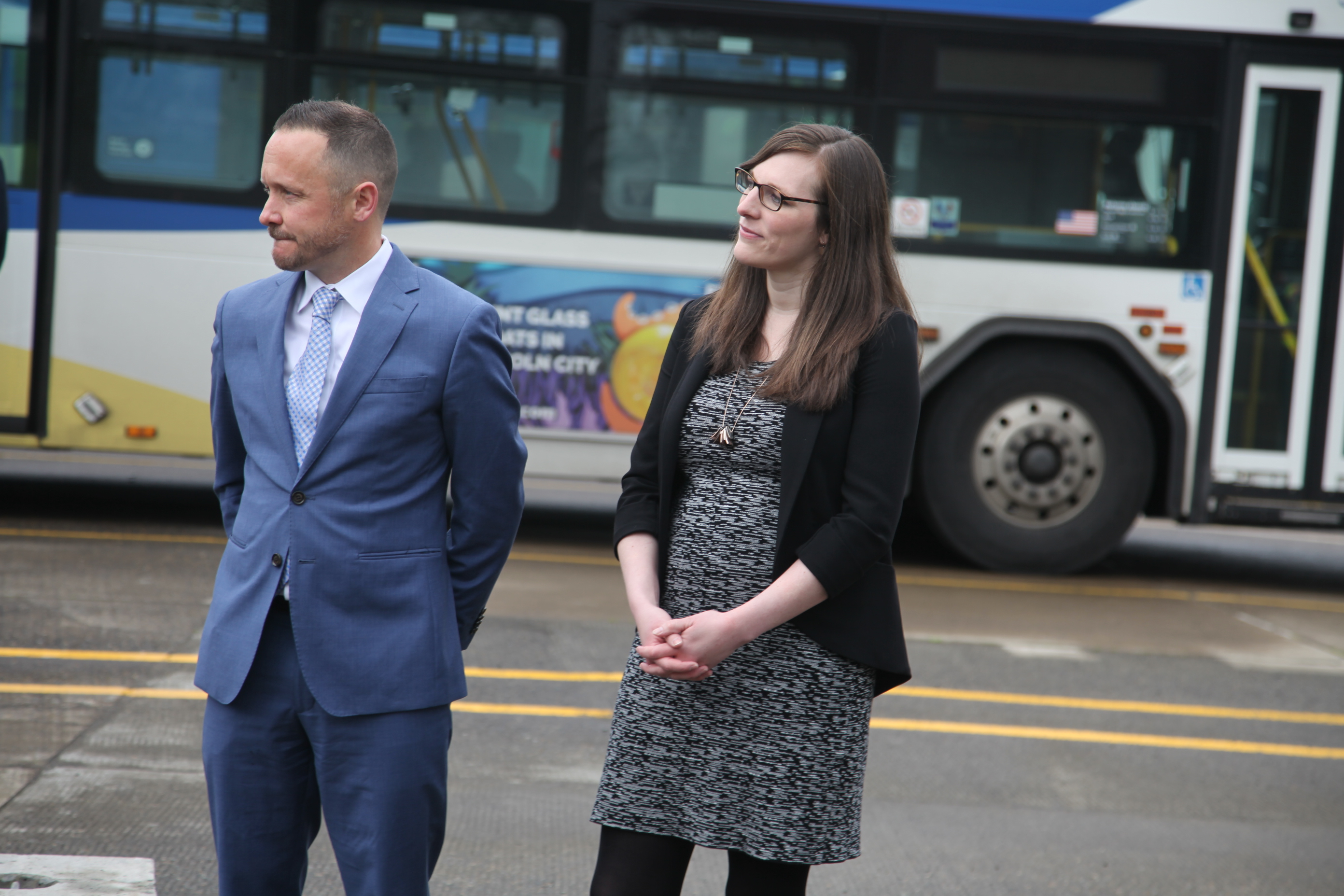TriMet celebrates first battery-electric bus - oregonlive.com