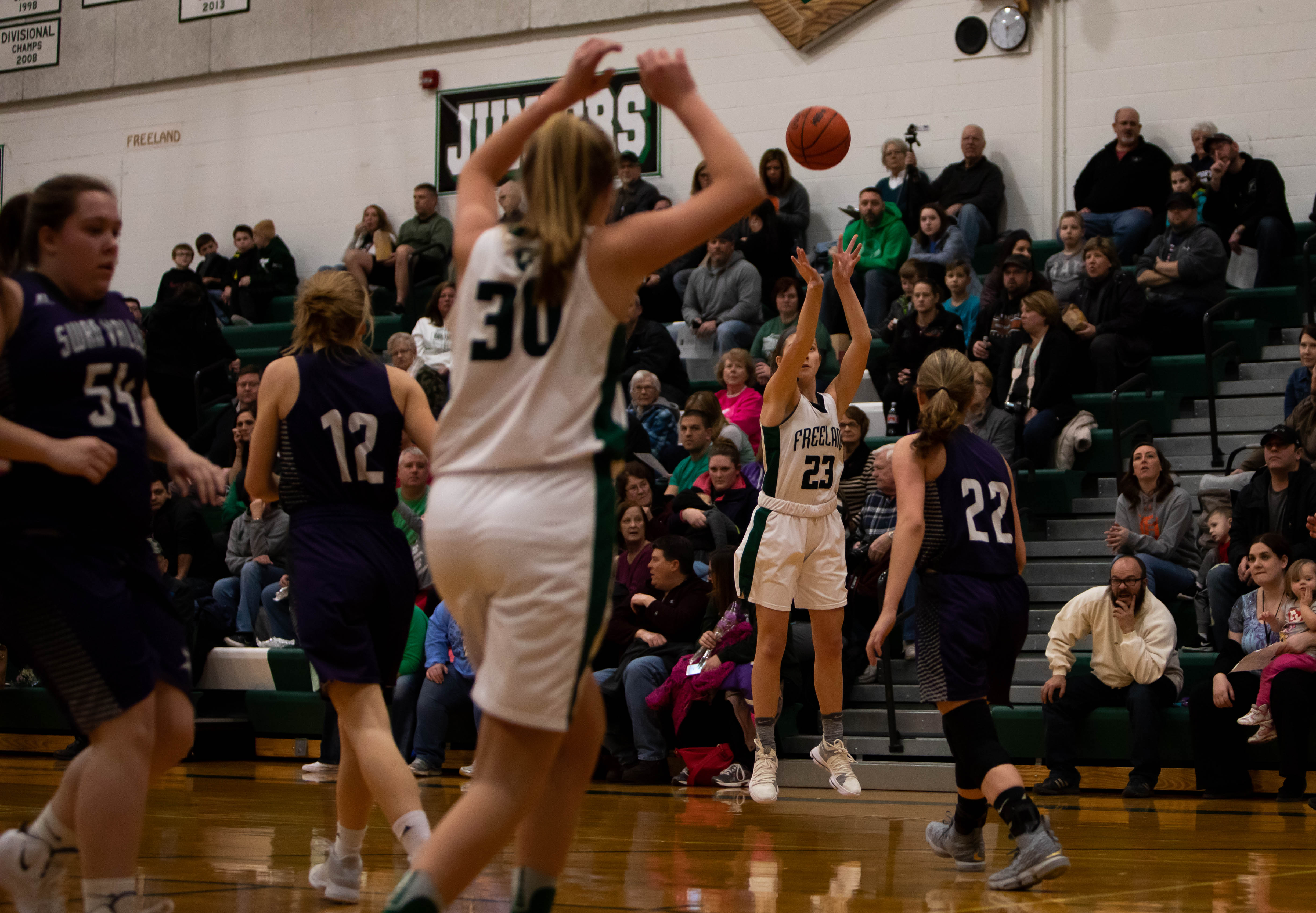 Freeland girls basketball comes out on top against Swan Valley 64-52 ...