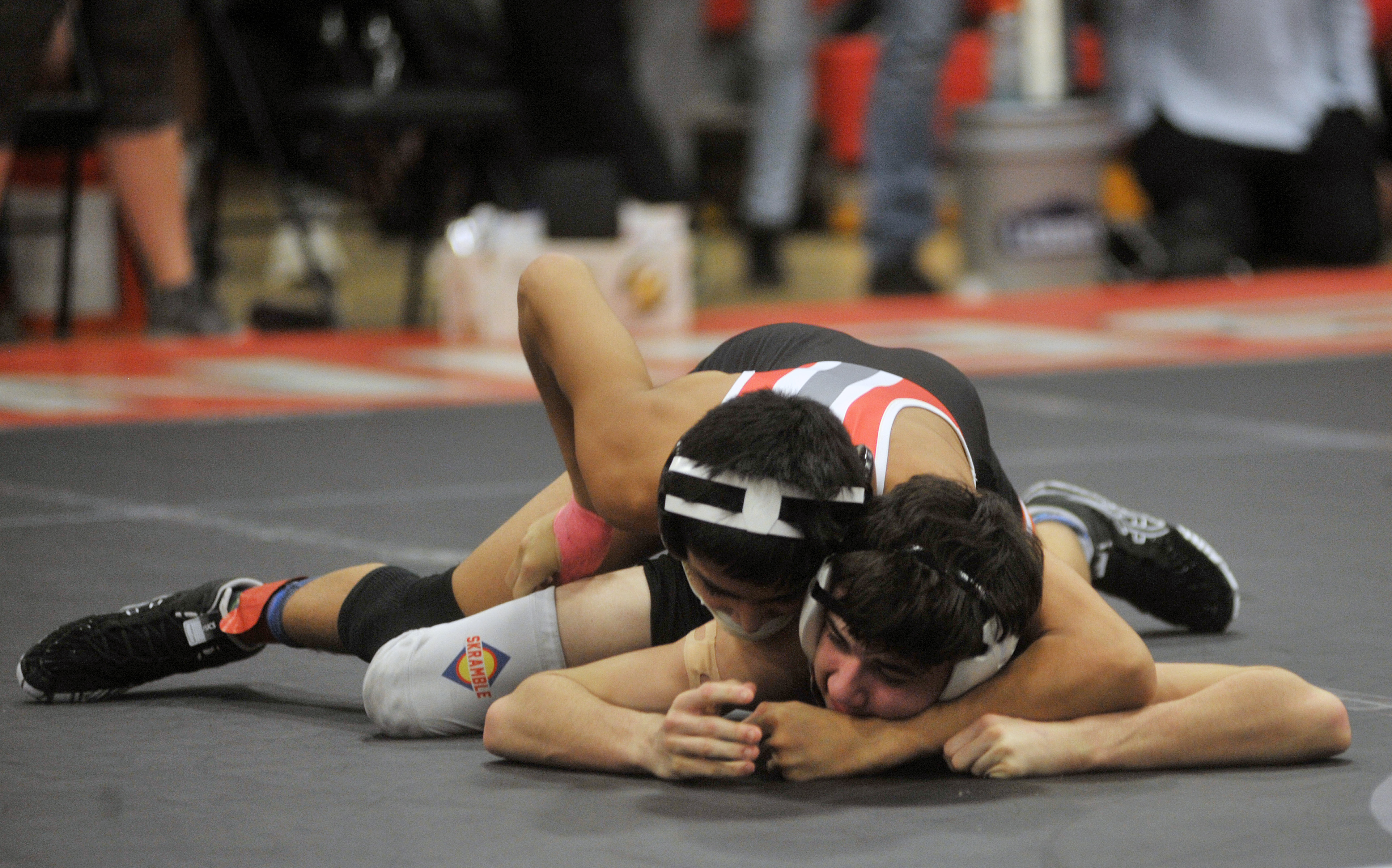 Mercer County Wrestling Tourney Finals at Robbinsville High School on 2 ...