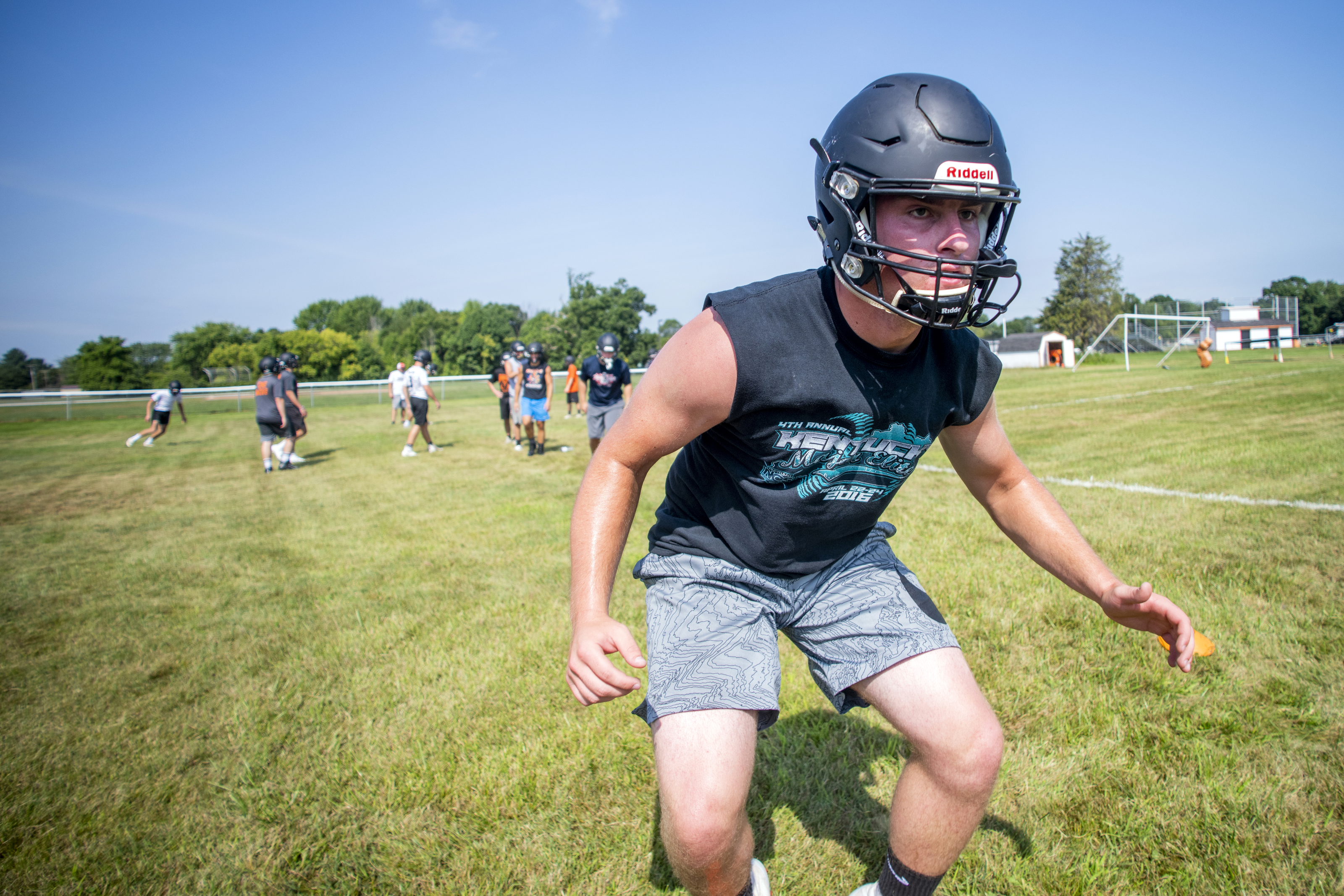 Flushing football showcases agility, skilled footwork at first 2019 ...