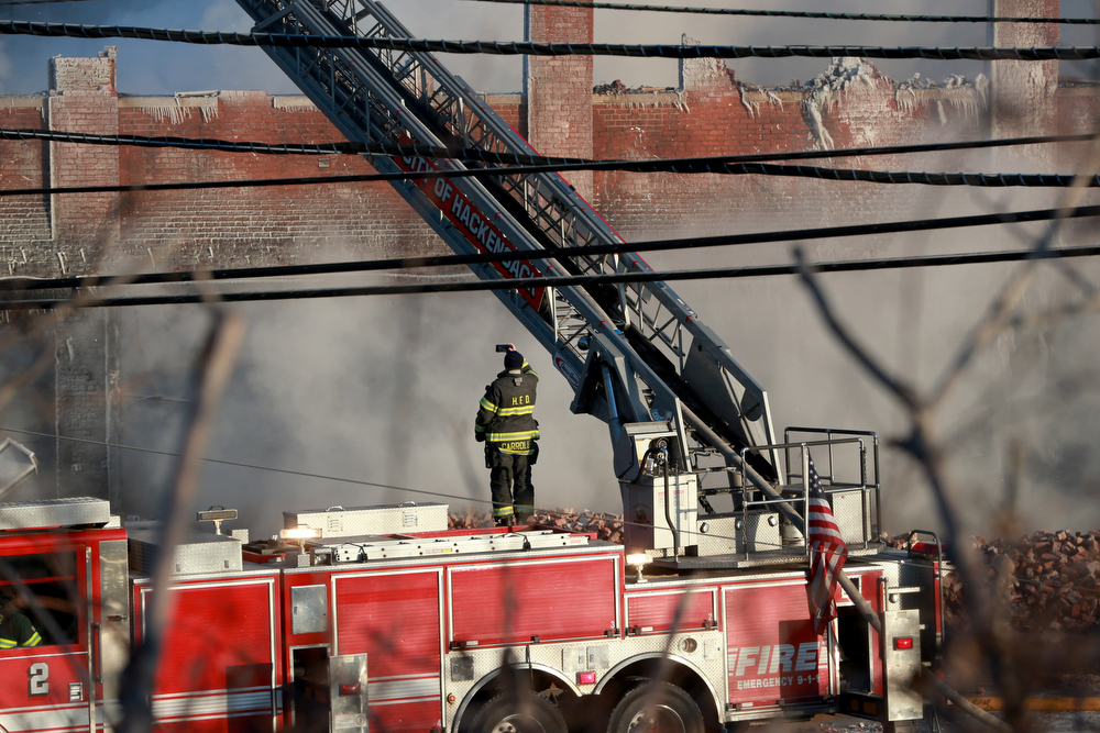 Massive blaze at historic Marcal Paper plant turns building into ...