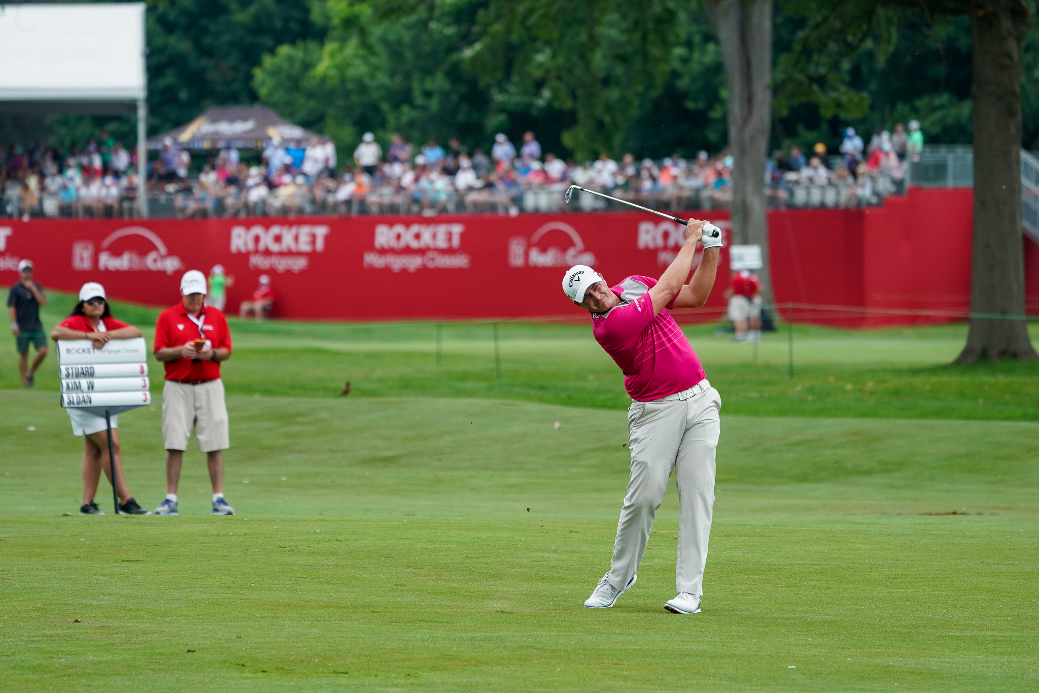 Brian Stuard competes in 2019 Rocket Mortgage Classic - mlive.com