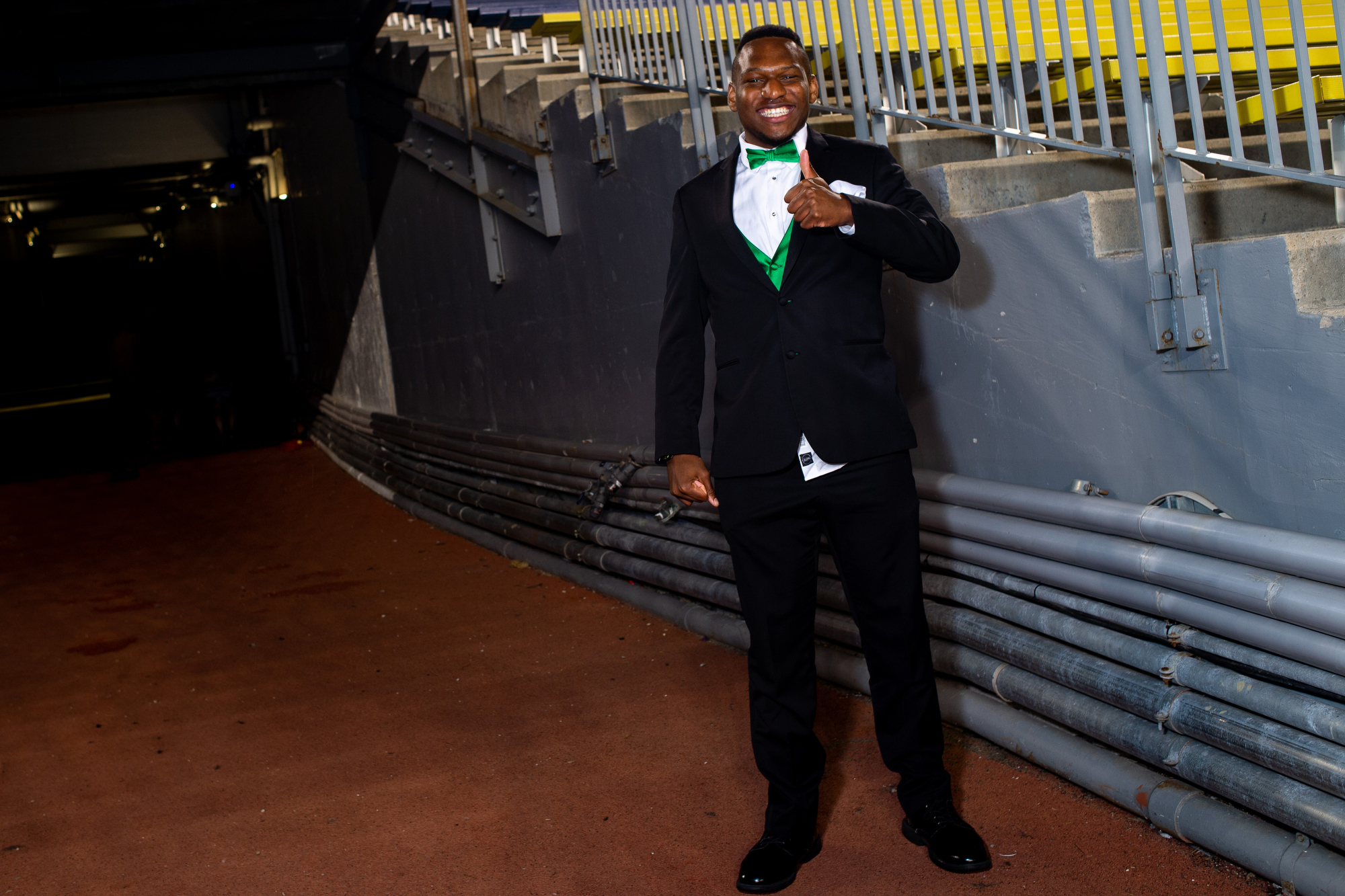 Ann Arbor Huron high school celebrates prom 2019 at Michigan Stadium ...