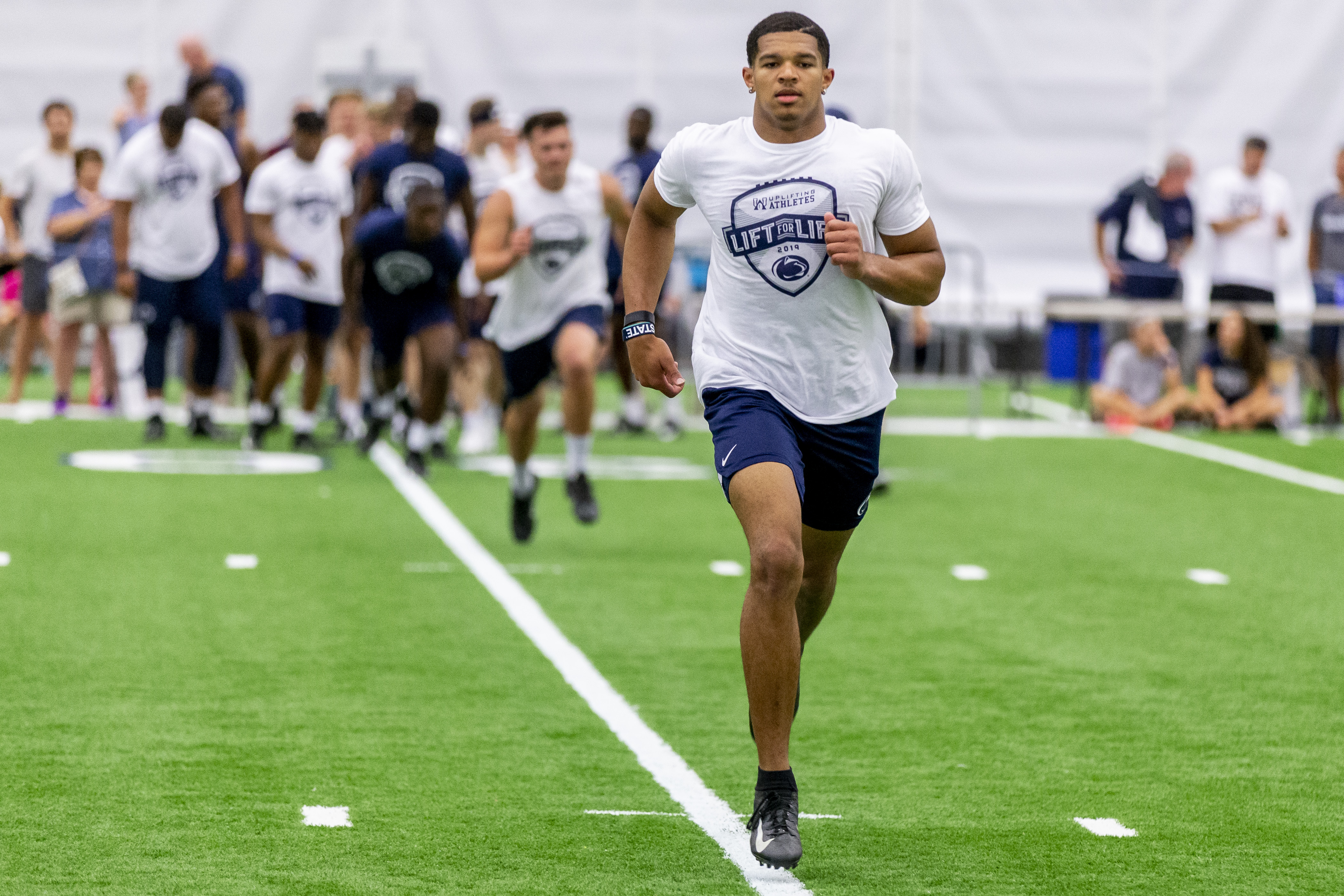 Penn State freshmen at Lift for Life - pennlive.com