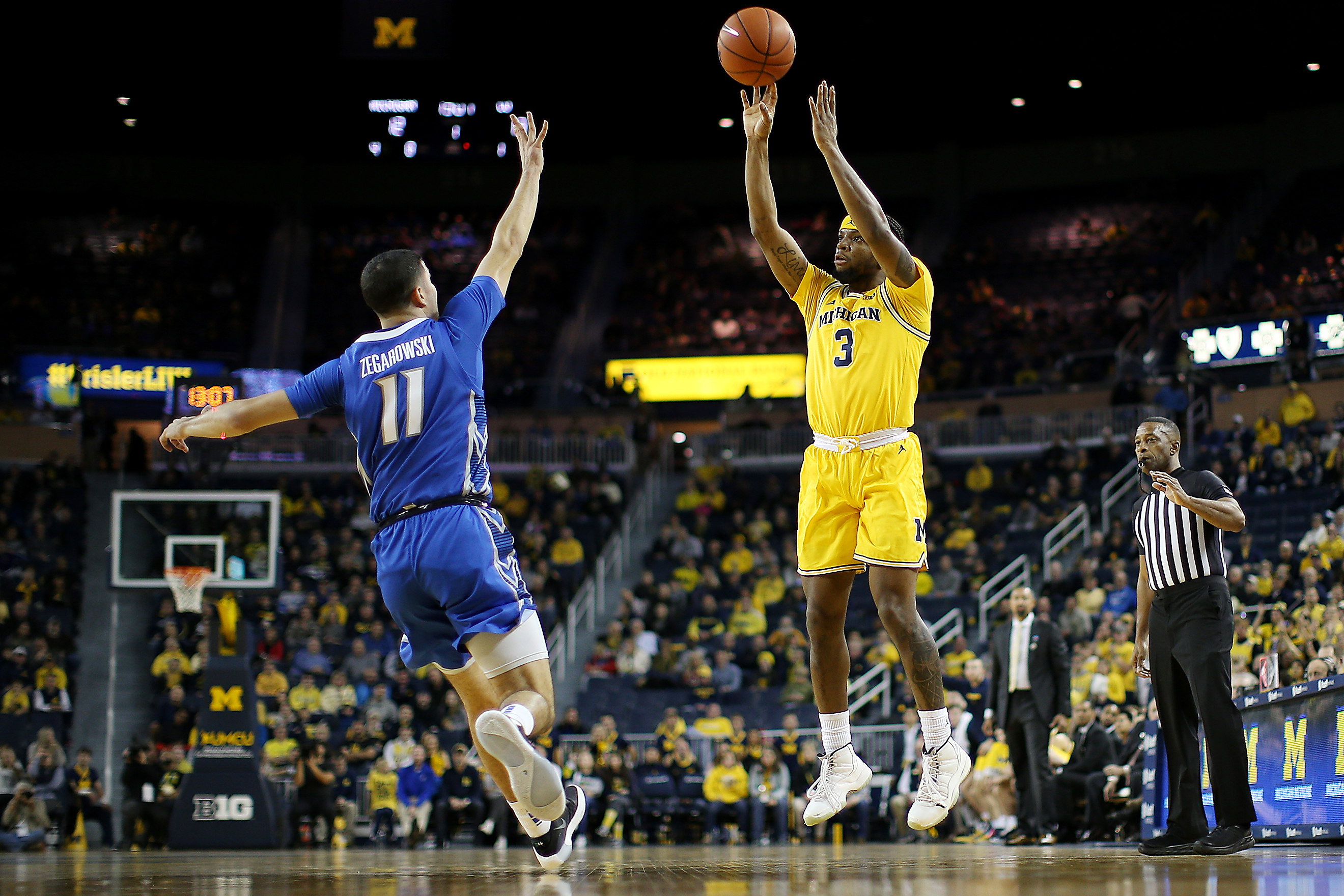 College basketball: Michigan vs. Creighton - November 12, 2019 - mlive.com